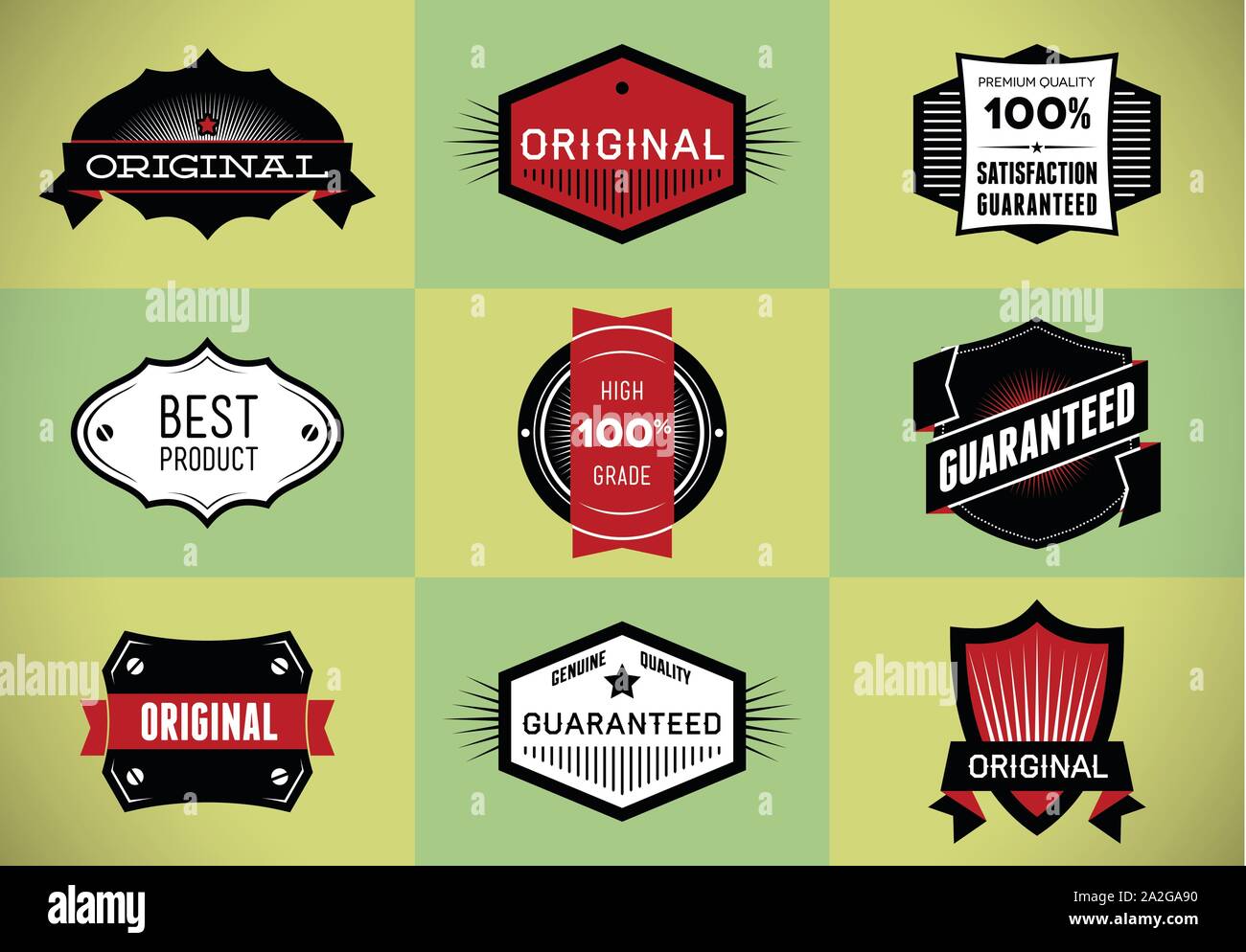 Set of Original and Premium labels Stock Vector Image & Art - Alamy