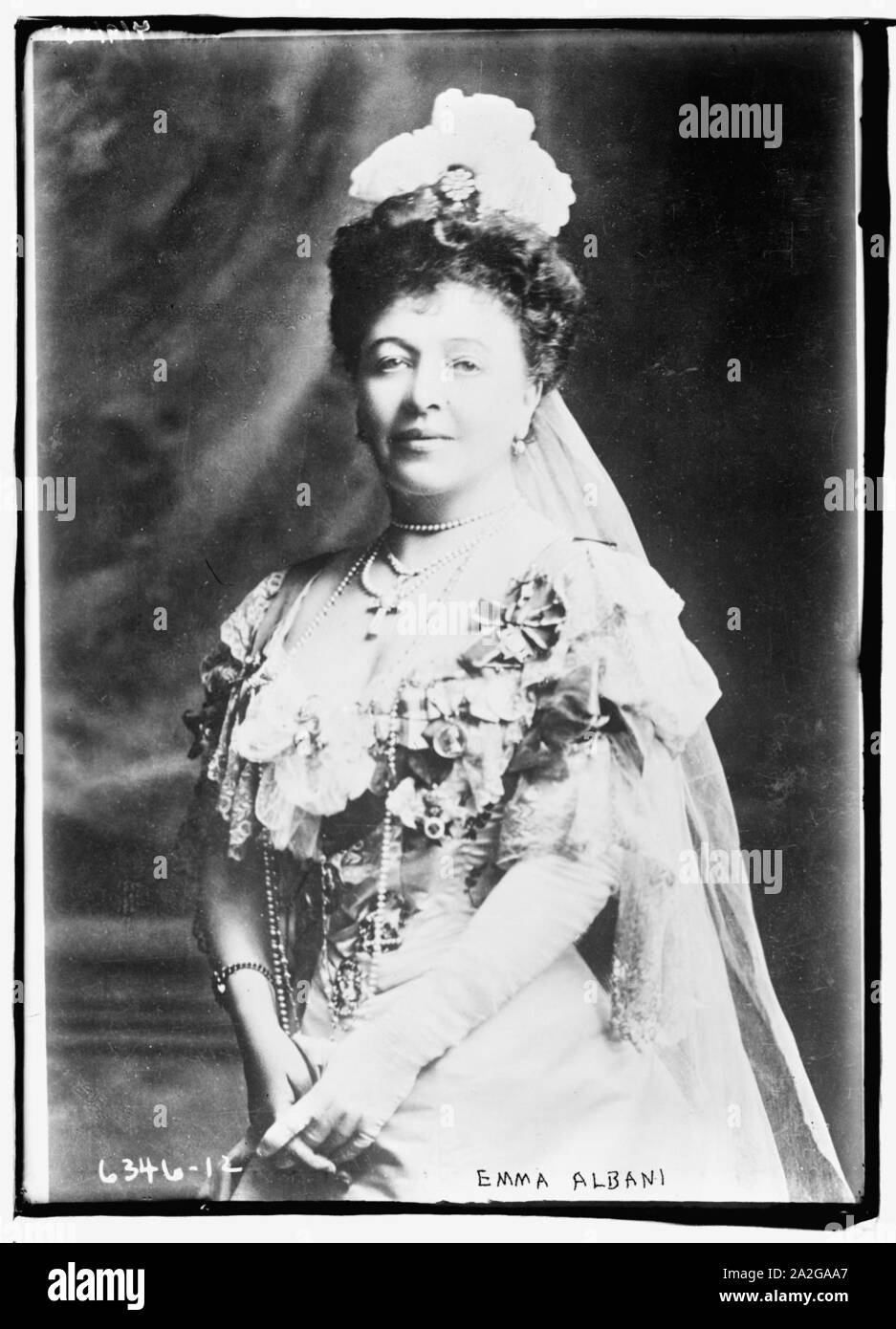 Emma Albani Black and White Stock Photos & Images - Alamy