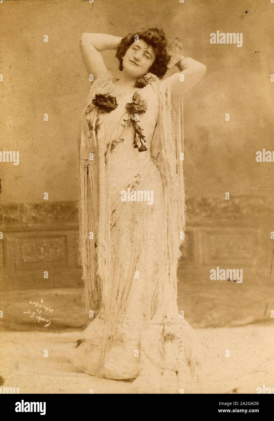 Emma Calve, opera singer (SAYRE 21374 Stock Photo - Alamy