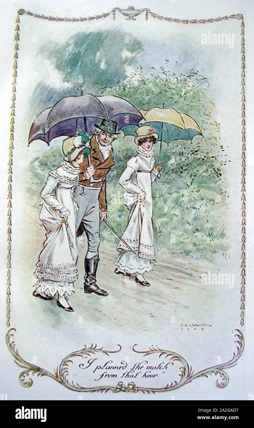 Emma CE Brock 1909 Vol I chapter I Stock Photo - Alamy