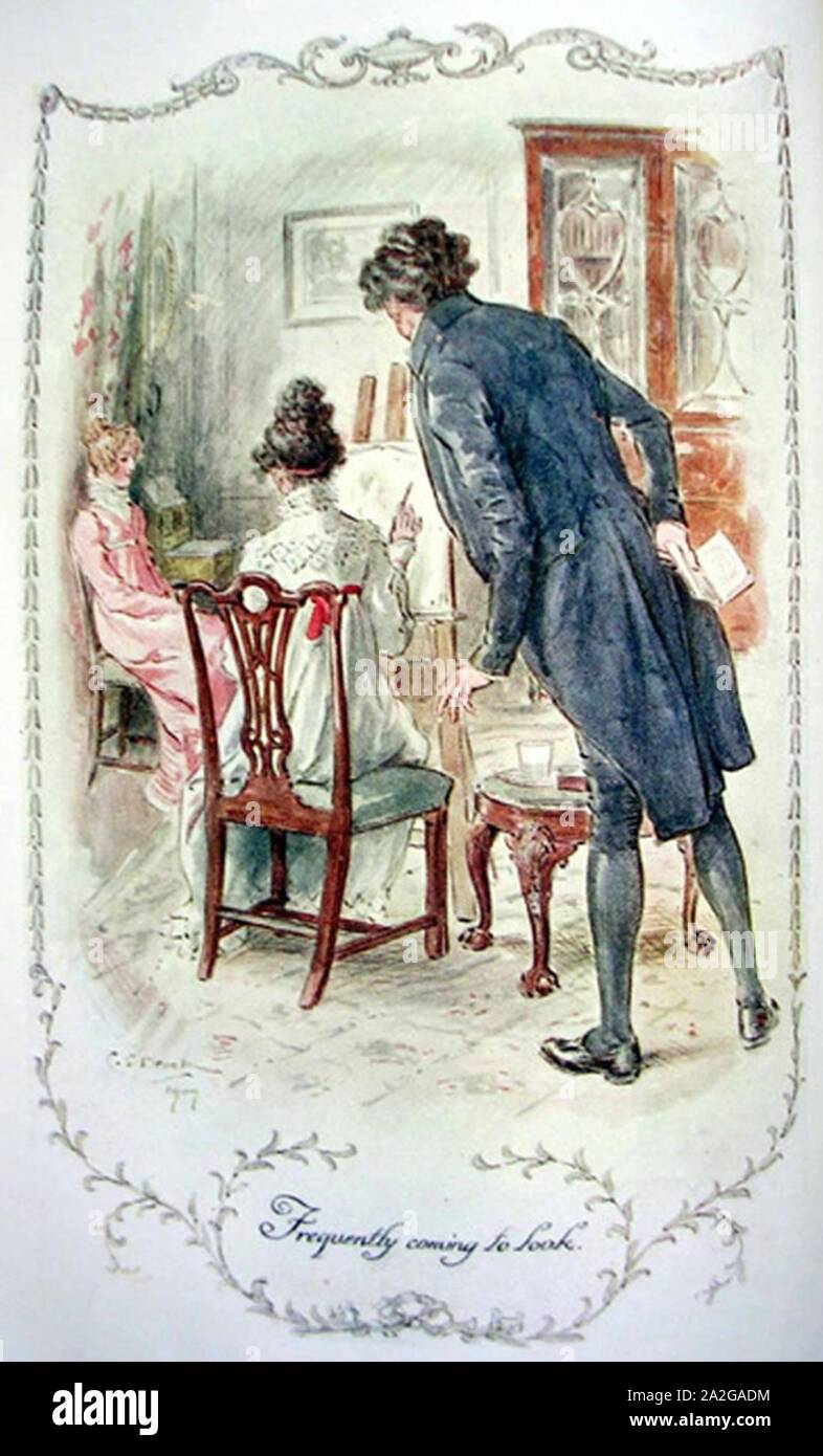 Emma CE Brock 1909 Vol I Chapter VI Stock Photo - Alamy