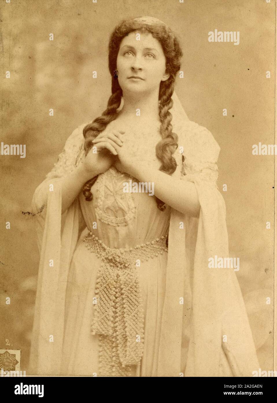 Emma Eames, opera singer (SAYRE 316 Stock Photo - Alamy