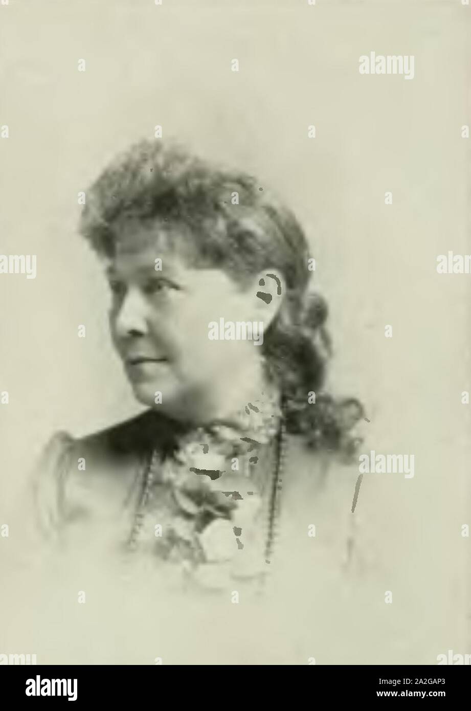 EMMA ROOD TUTTLE A woman of the century (page 737 crop Stock Photo - Alamy
