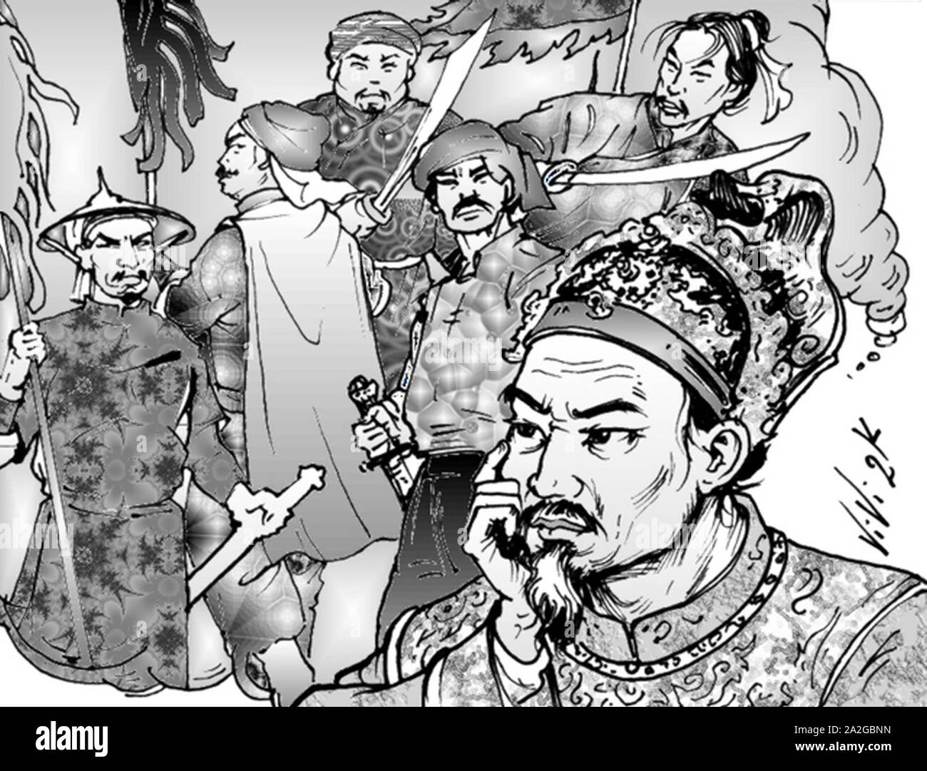 Empereur Nguyen Duc-ton Stock Photo - Alamy