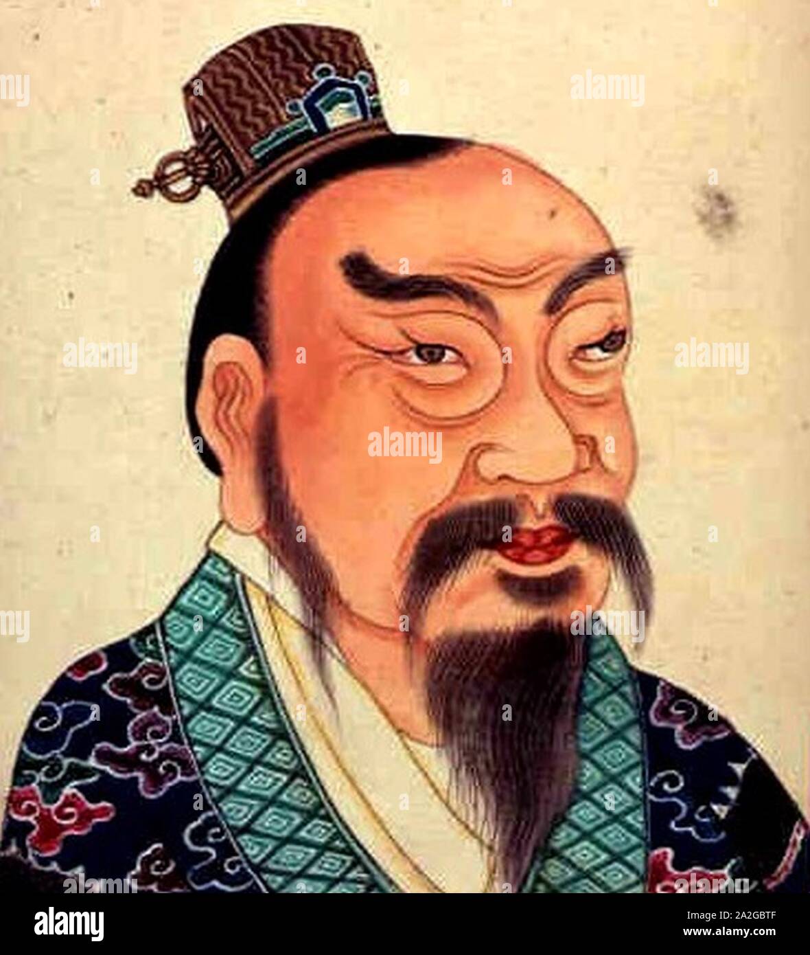 Emperor gao of han c01s06i01 Stock Photo - Alamy