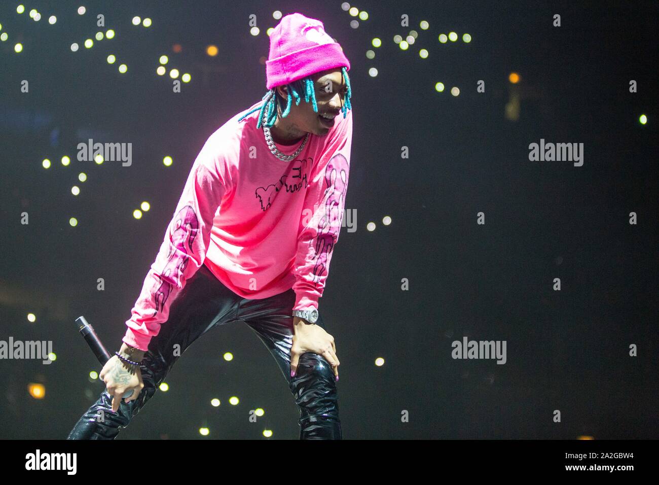 October 1, 2019, Chicago, Illinois, U.S: Rapper TYLA YAWEH during the ...