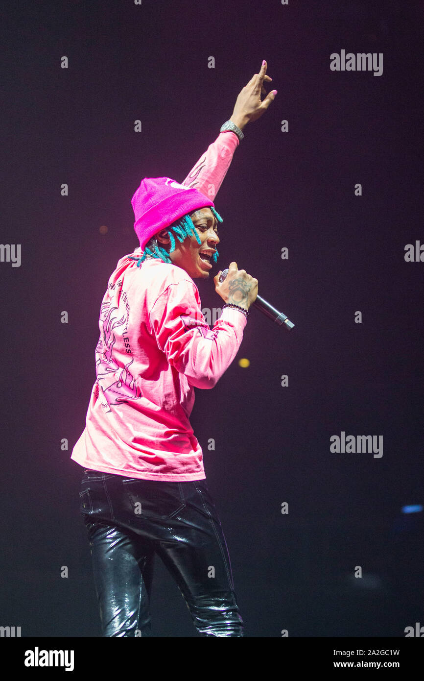 October 1, 2019, Chicago, Illinois, U.S: Rapper TYLA YAWEH during the ...