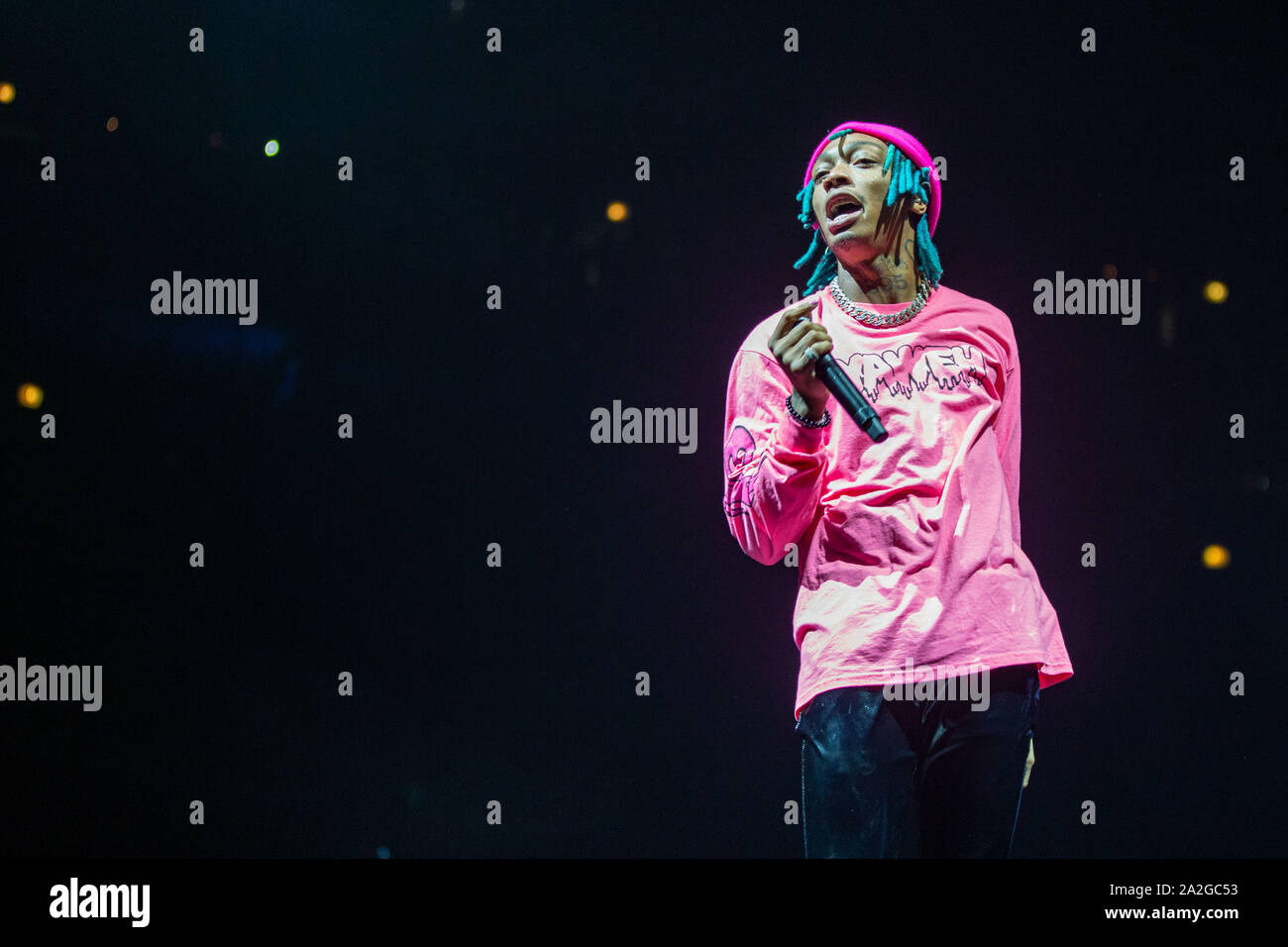October 1, 2019, Chicago, Illinois, U.S: Rapper TYLA YAWEH during the ...