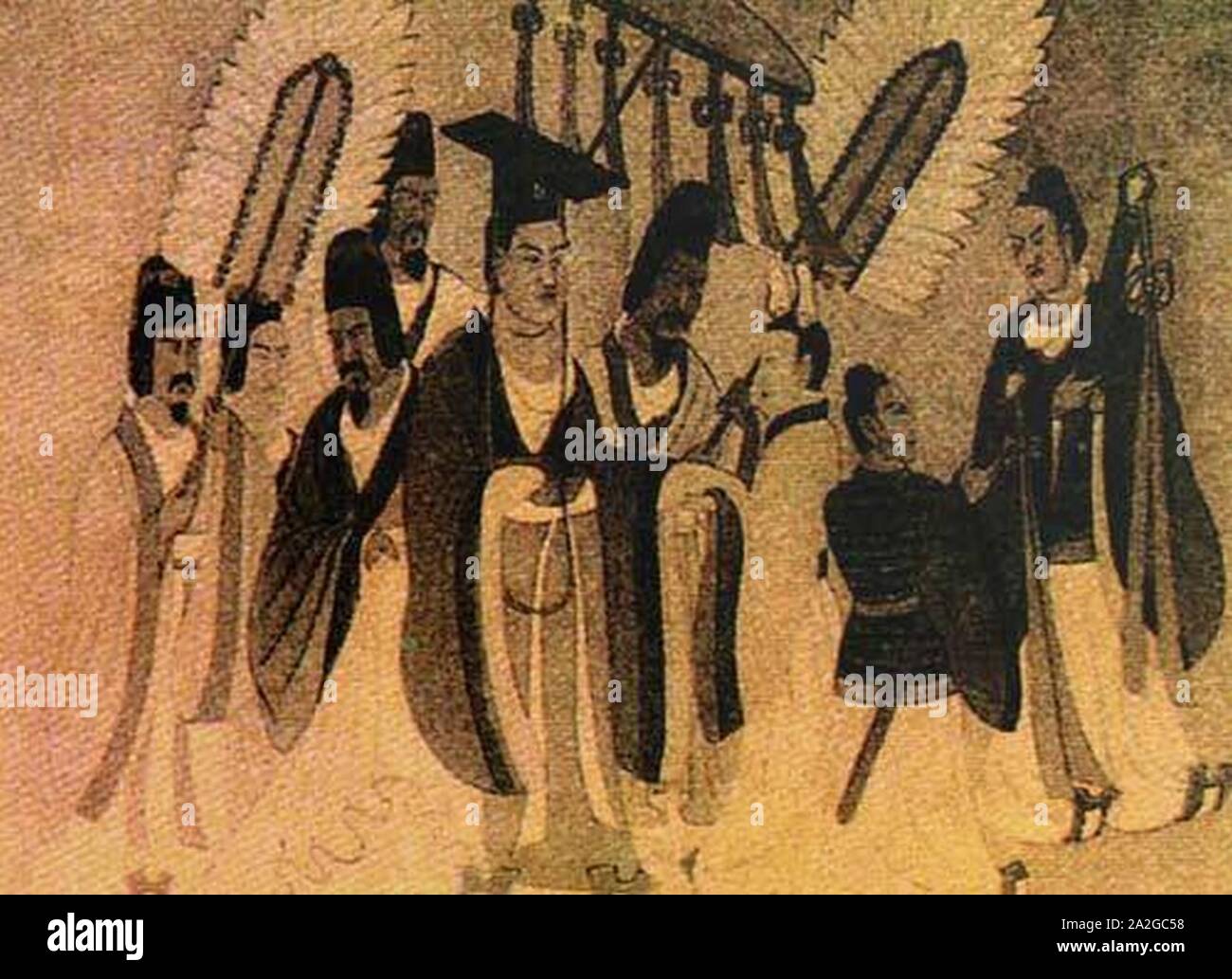 Emperor Xiaowen of Northern Wei Stock Photo - Alamy