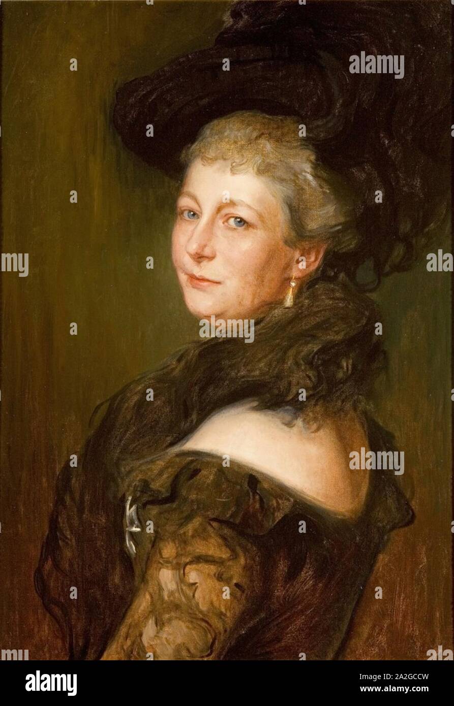 Empress Auguste Victoria of Germany Stock Photo - Alamy