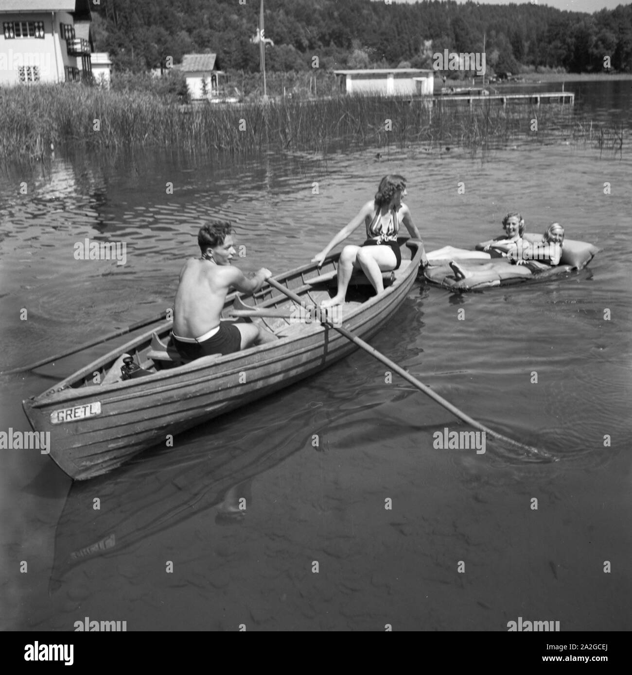 Deutschland 1930er jahre rowing boats hi-res stock photography and ...