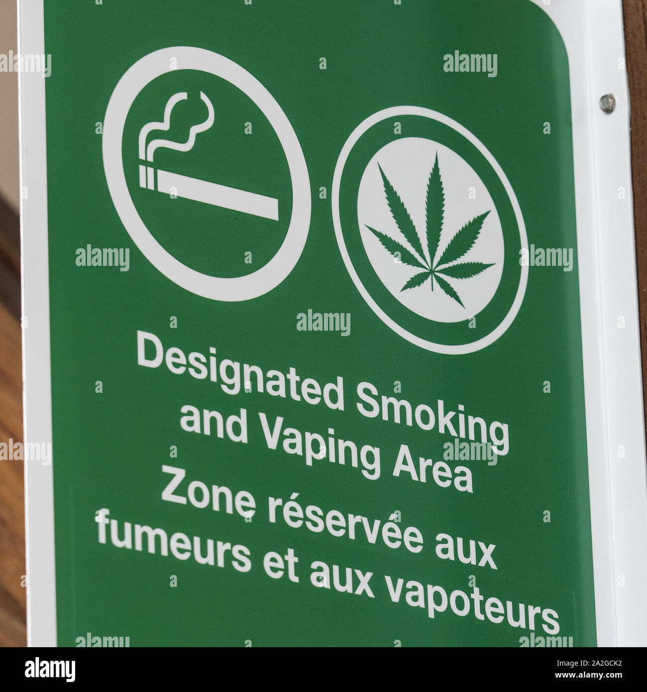 Designated vaping area hi-res stock photography and images - Alamy