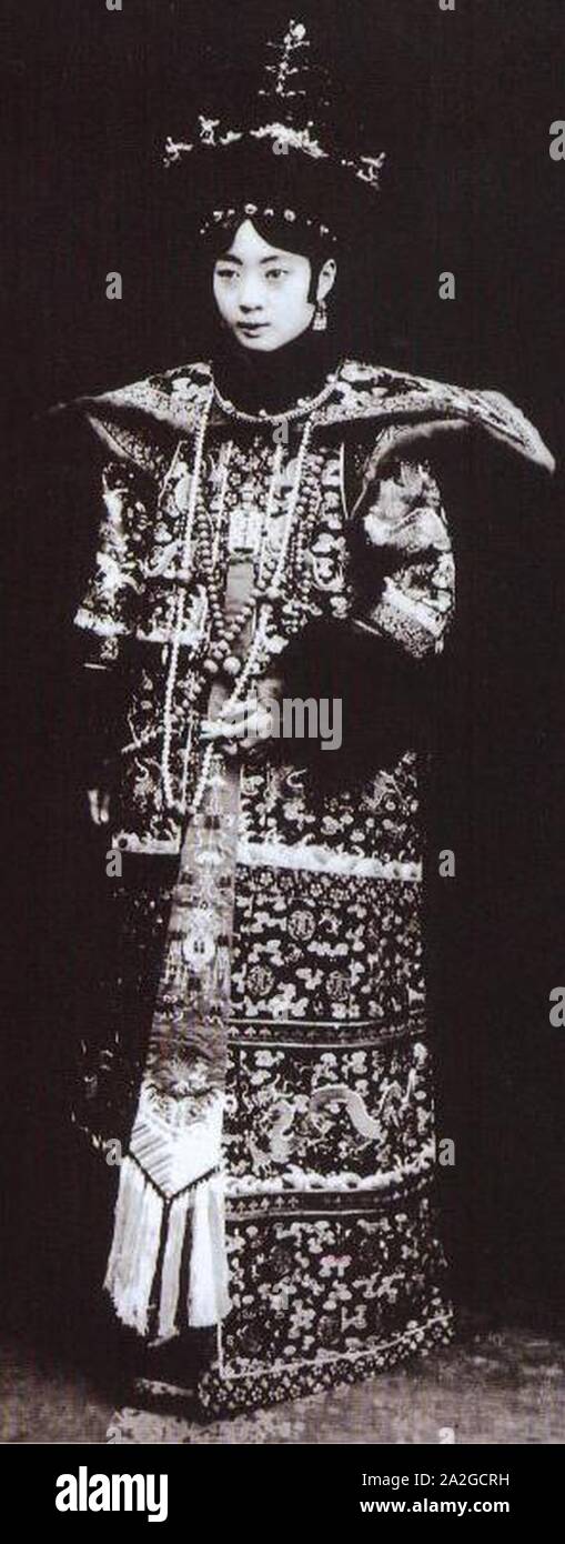 Empress Wan Rong Stock Photo - Alamy