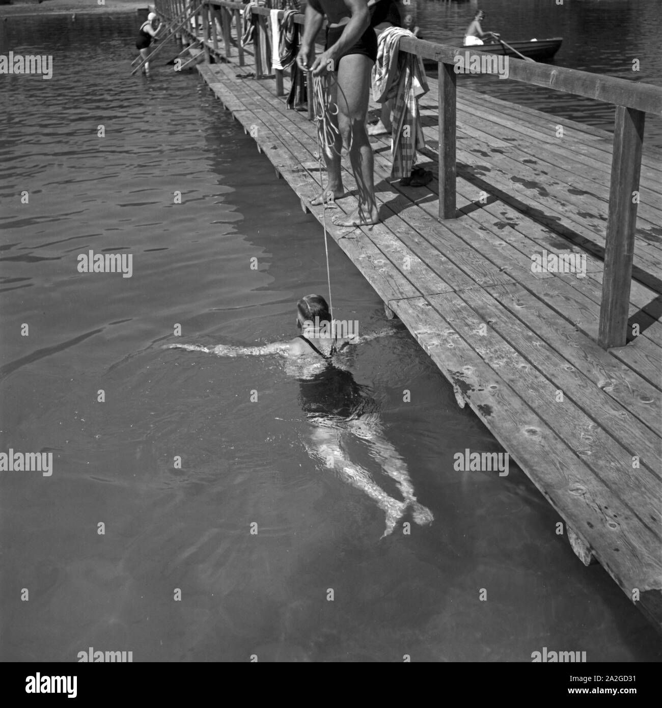 1930s swimming pool hi-res stock photography and images - Alamy