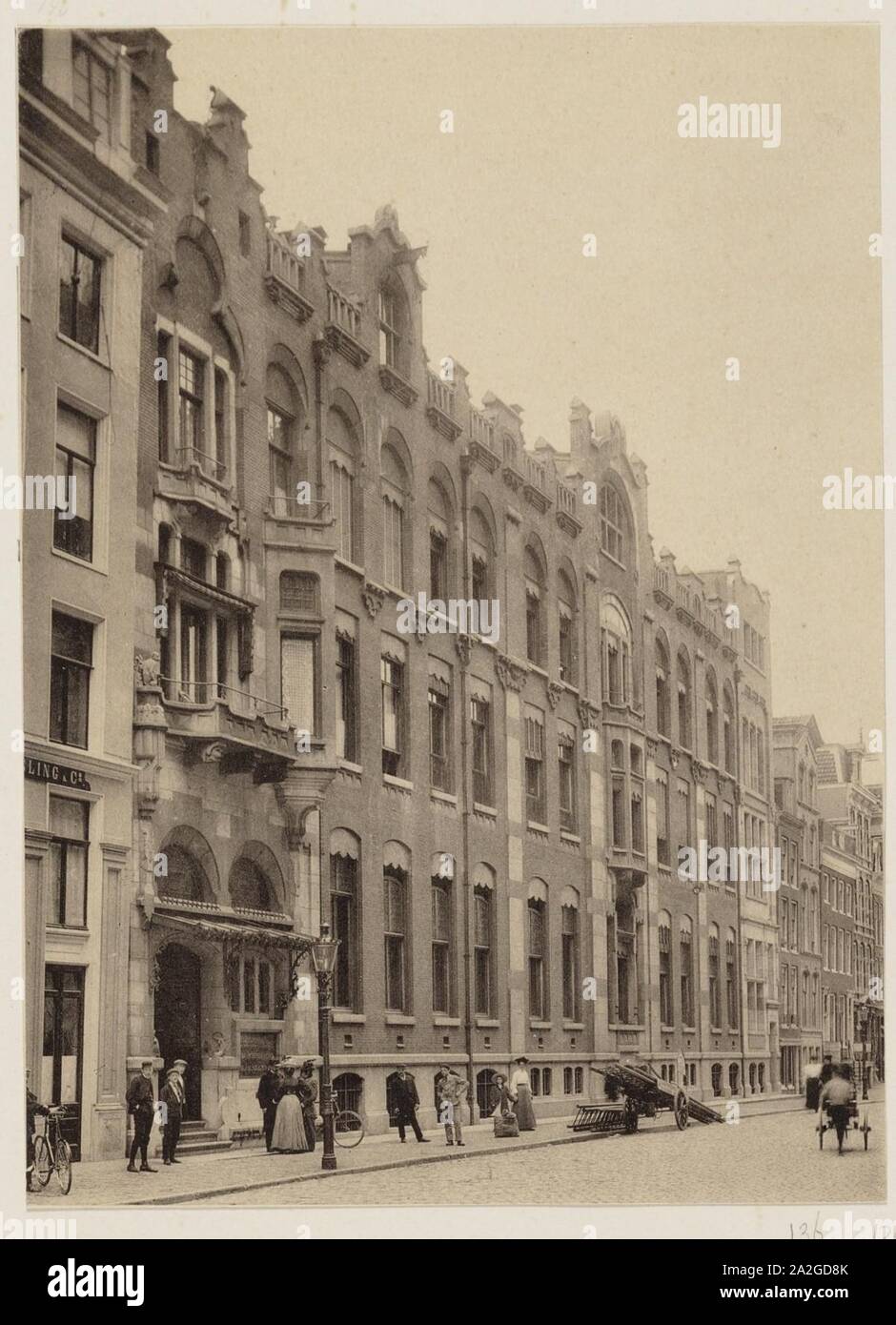 Emrik en Binger (1830-1916), Afb OSIM00001003617 Stock Photo - Alamy