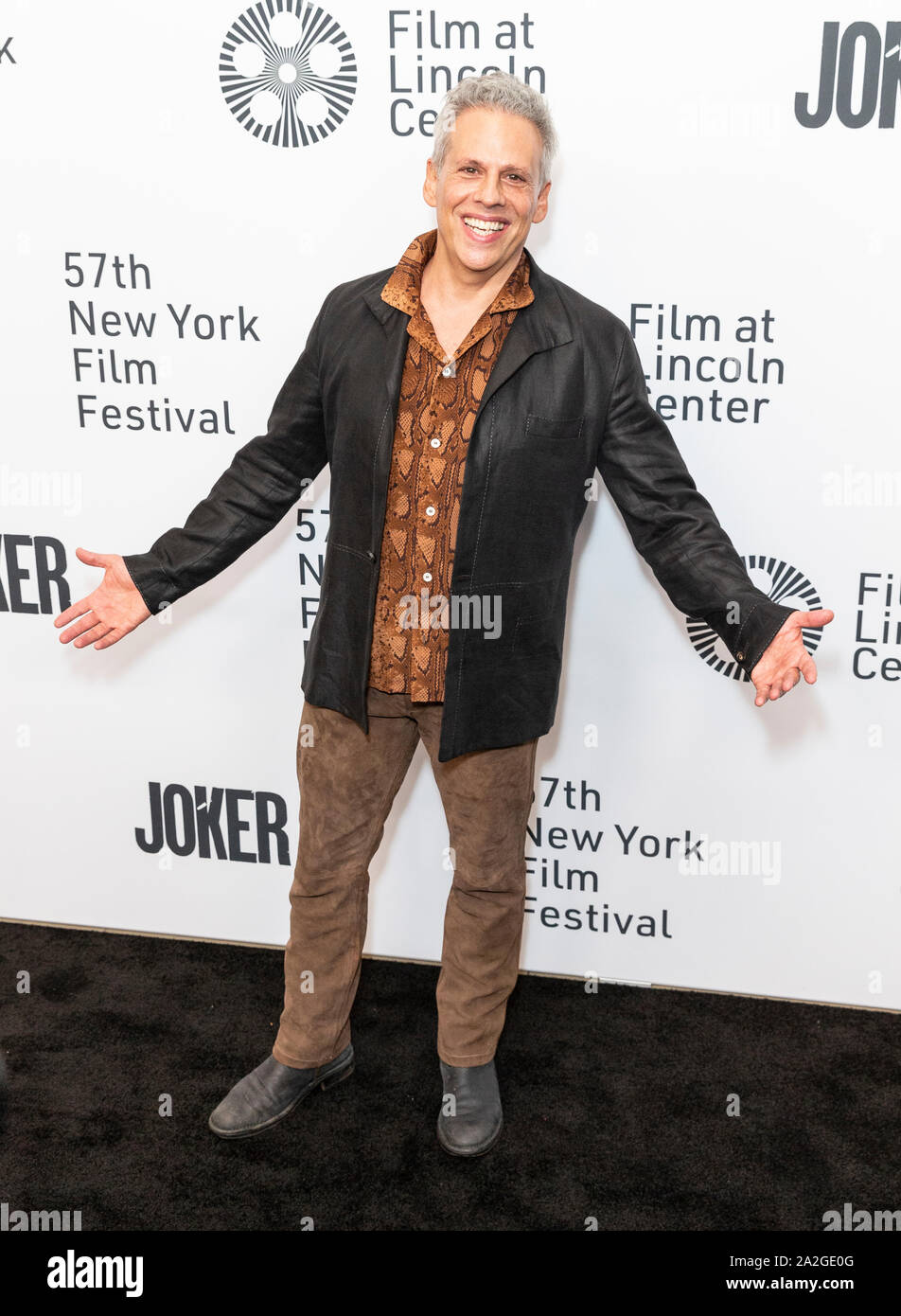New York, NY - October 2, 2019: Josh Pais attends screening of "Joker ...