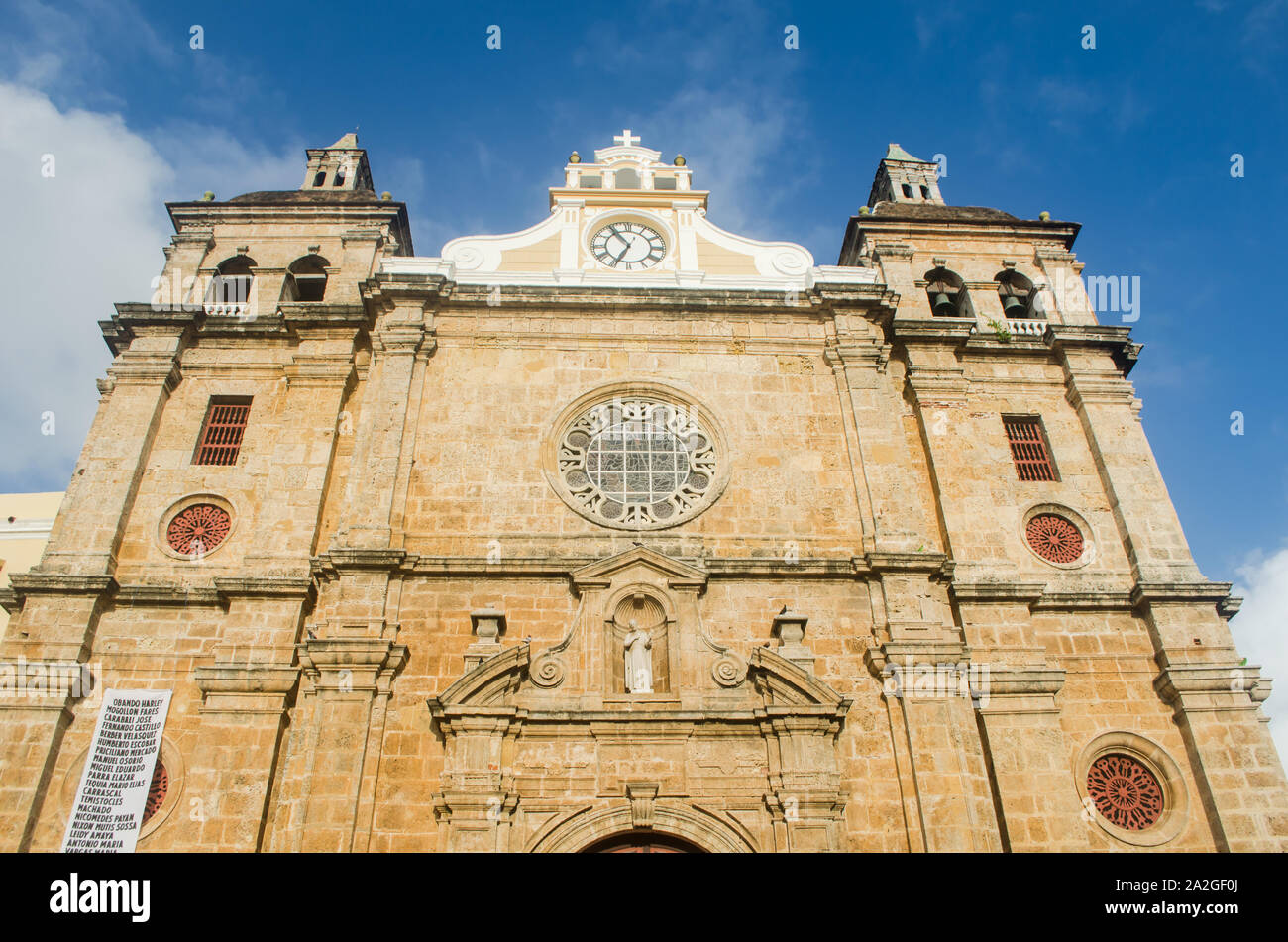 Colonial architecture in the Walled City Stock Photo - Alamy