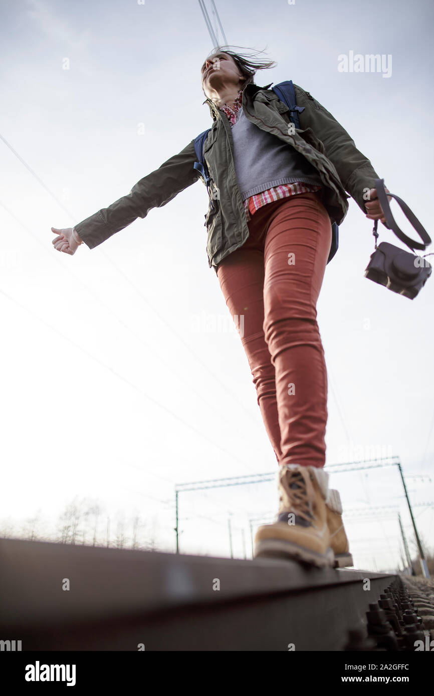 Hitchhiker sign hi-res stock photography and images - Alamy