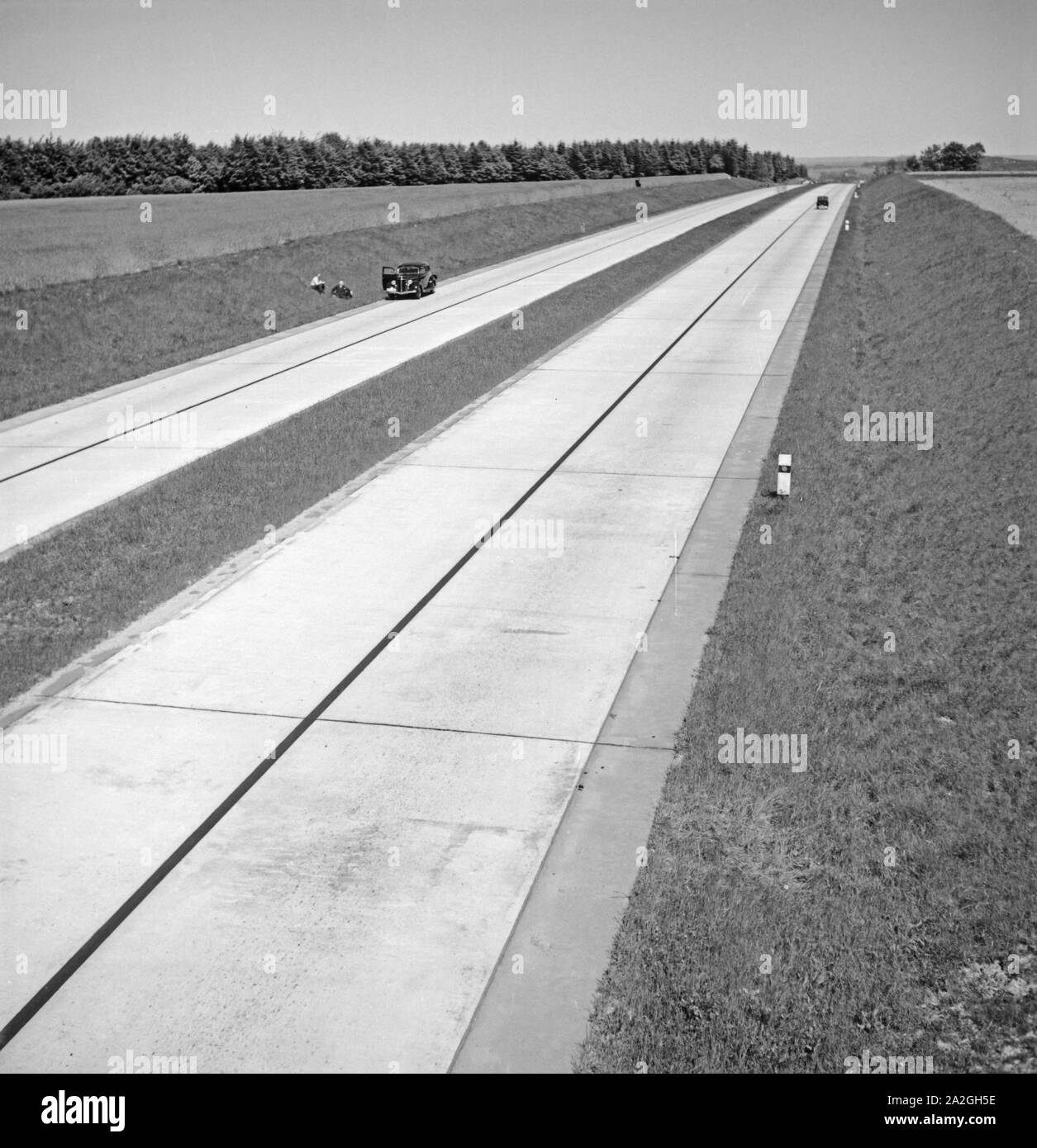 Deutschland 1930er jahre die reichsautobahn hi-res stock photography ...
