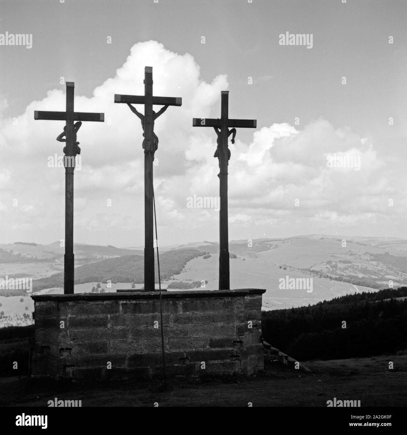 Kreuzberg monastery Black and White Stock Photos & Images - Alamy