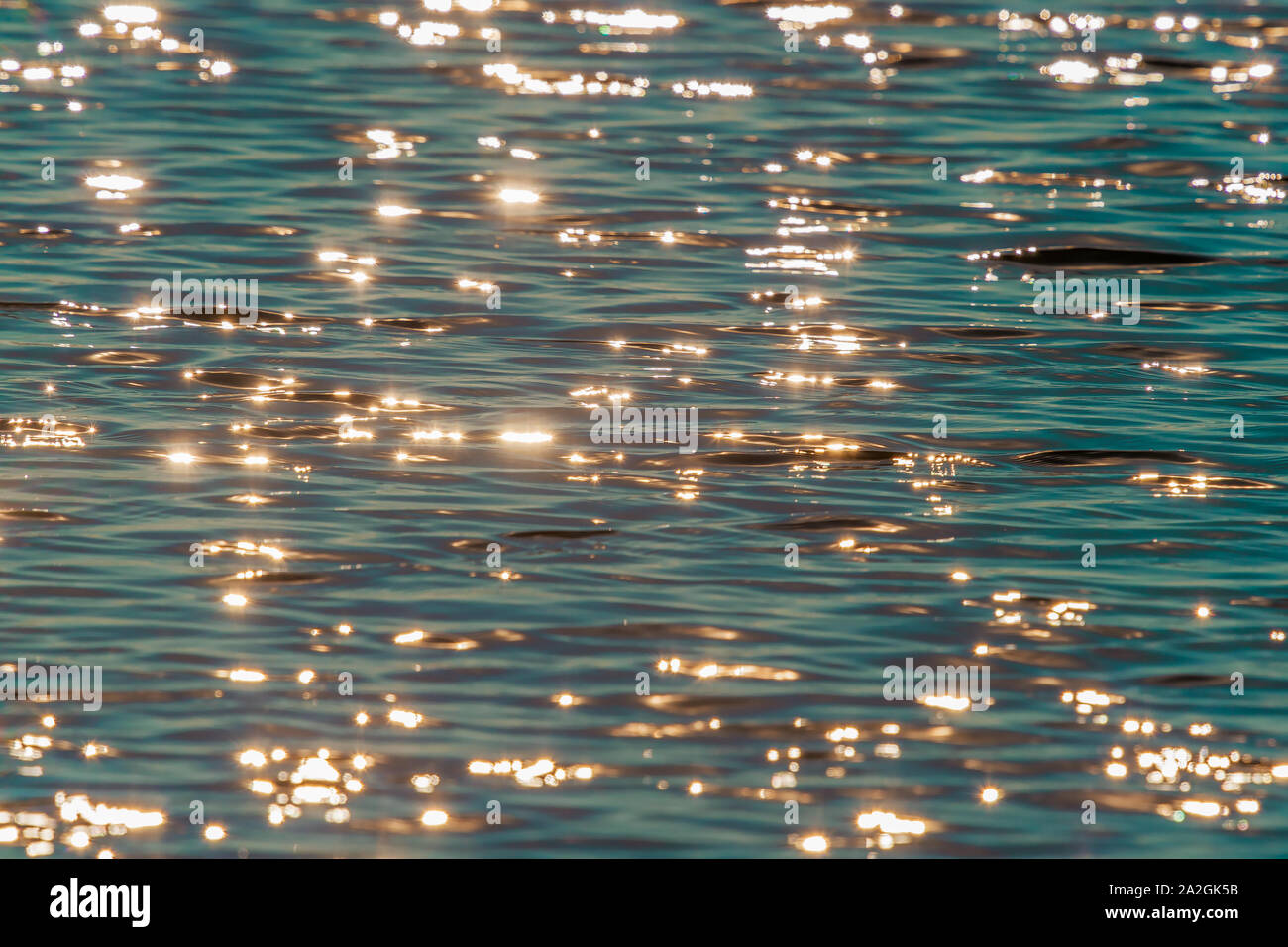The glare on the water abstract background. The glare on the water in ...