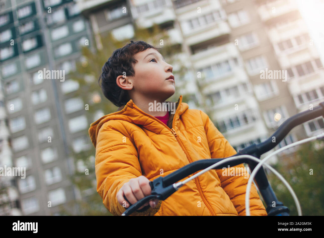 Tween boy city hi-res stock photography and images - Alamy