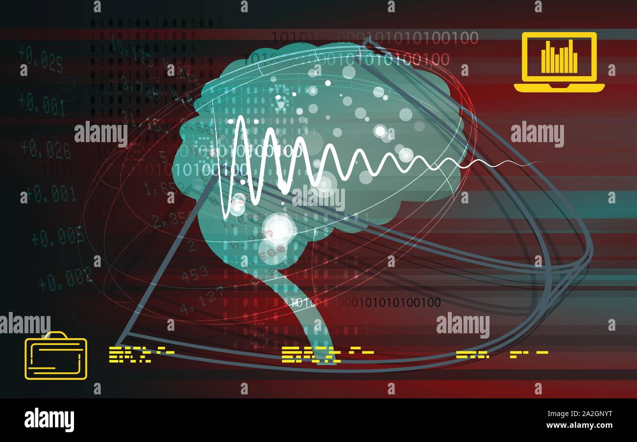 Brain process Stock Vector Images - Alamy