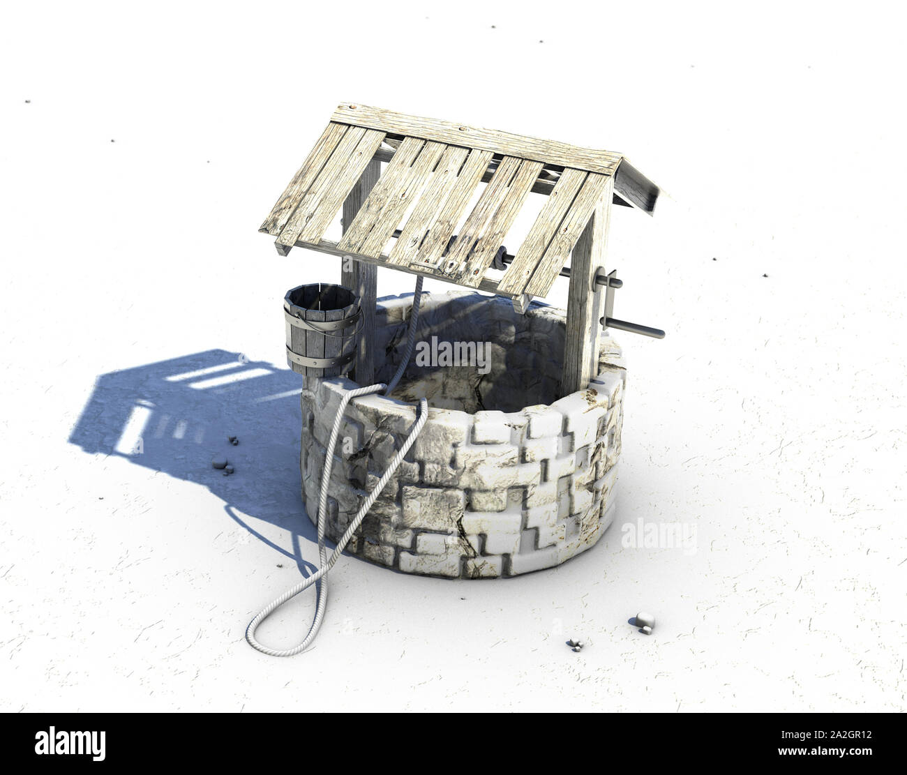 A Bucket Of Water Attached To A Rope at Mary Lockridge blog