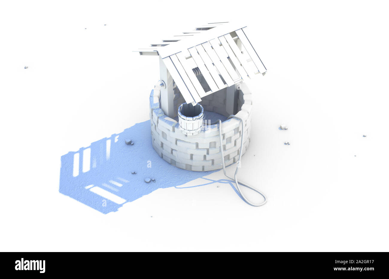 White washed bricks Cut Out Stock Images & Pictures - Alamy