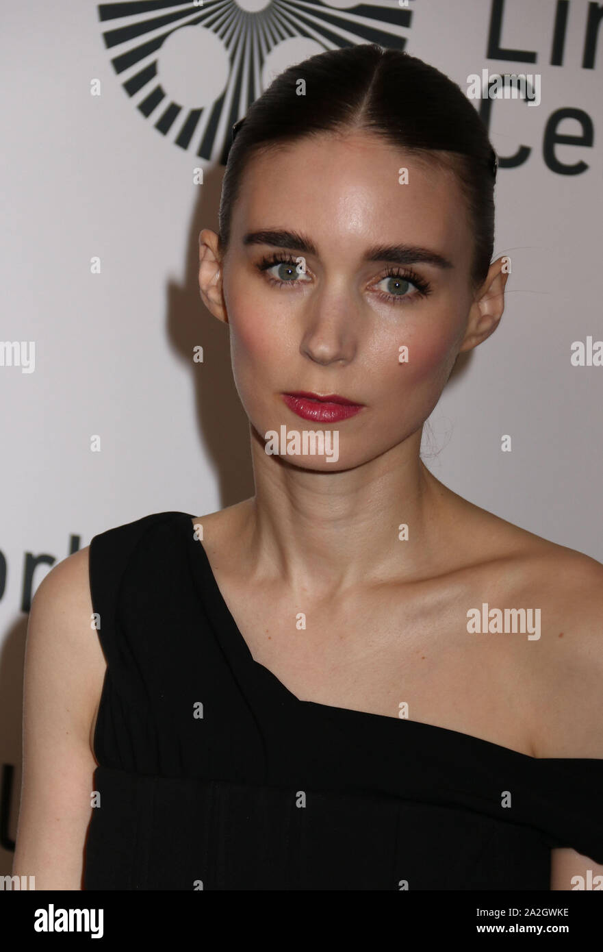 October 2, 2019, New York, New York, USA: Actress ROONEY MARA attends ...