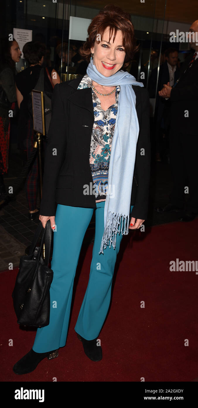 London, UK. 02nd Oct, 2019. Kathy Lette at the A Day in the Death of ...