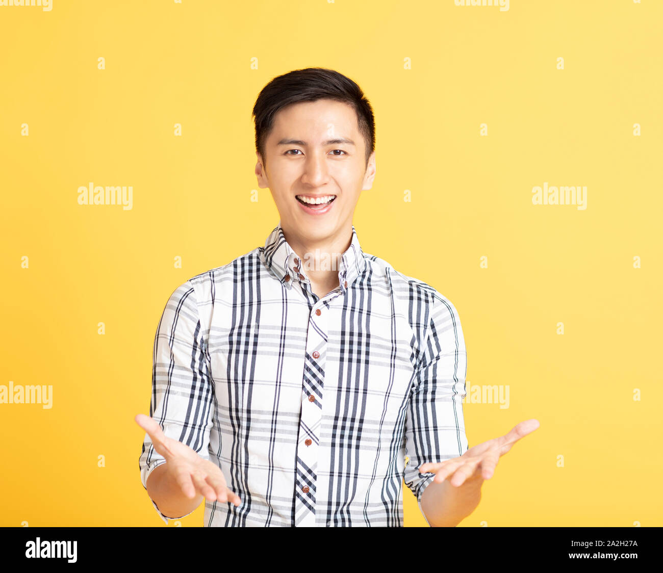 Handsome gesture hi-res stock photography and images - Alamy