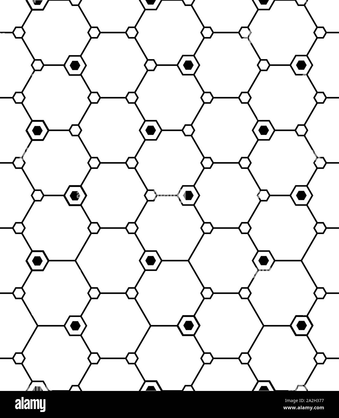 Technical honeycomb seamless pattern Stock Vector Image & Art - Alamy
