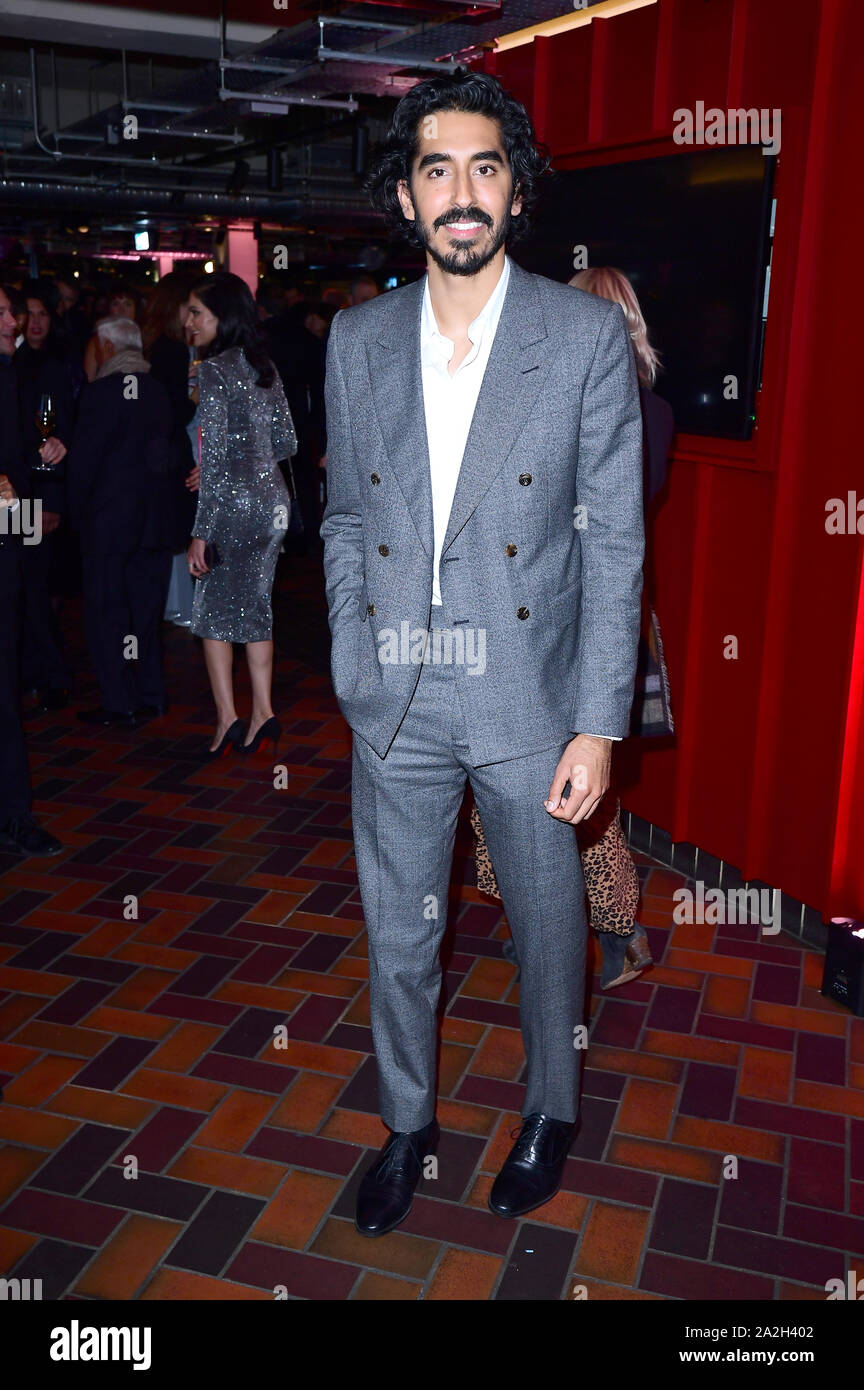 Dev Patel attending the afterparty for The Personal History of David ...