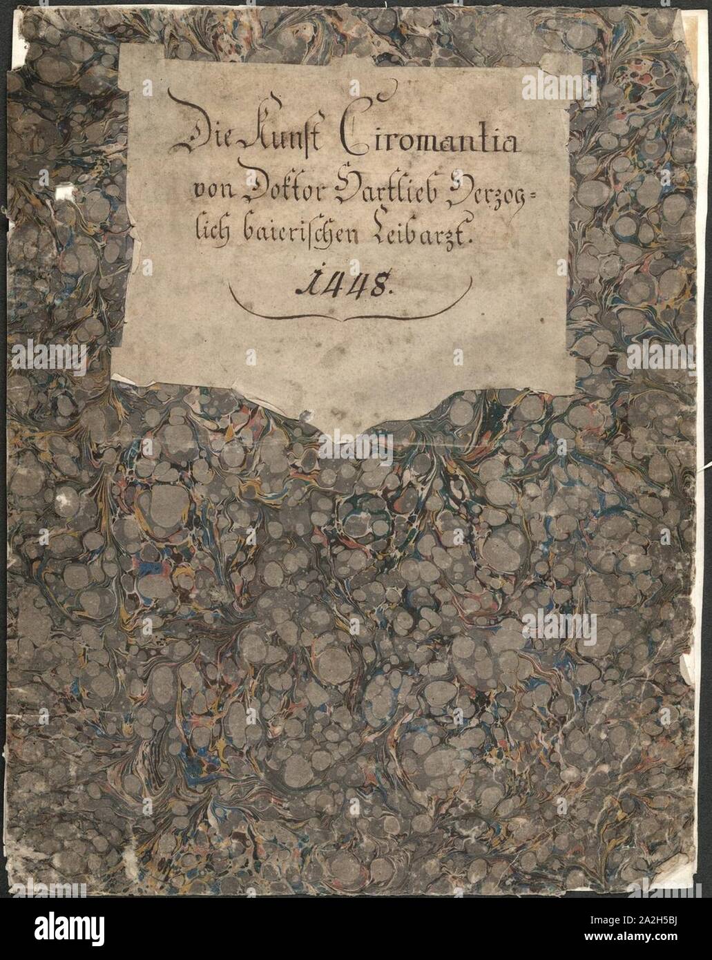 Encyclopedic Manuscript Containing Allegorical and Medical Drawings ...