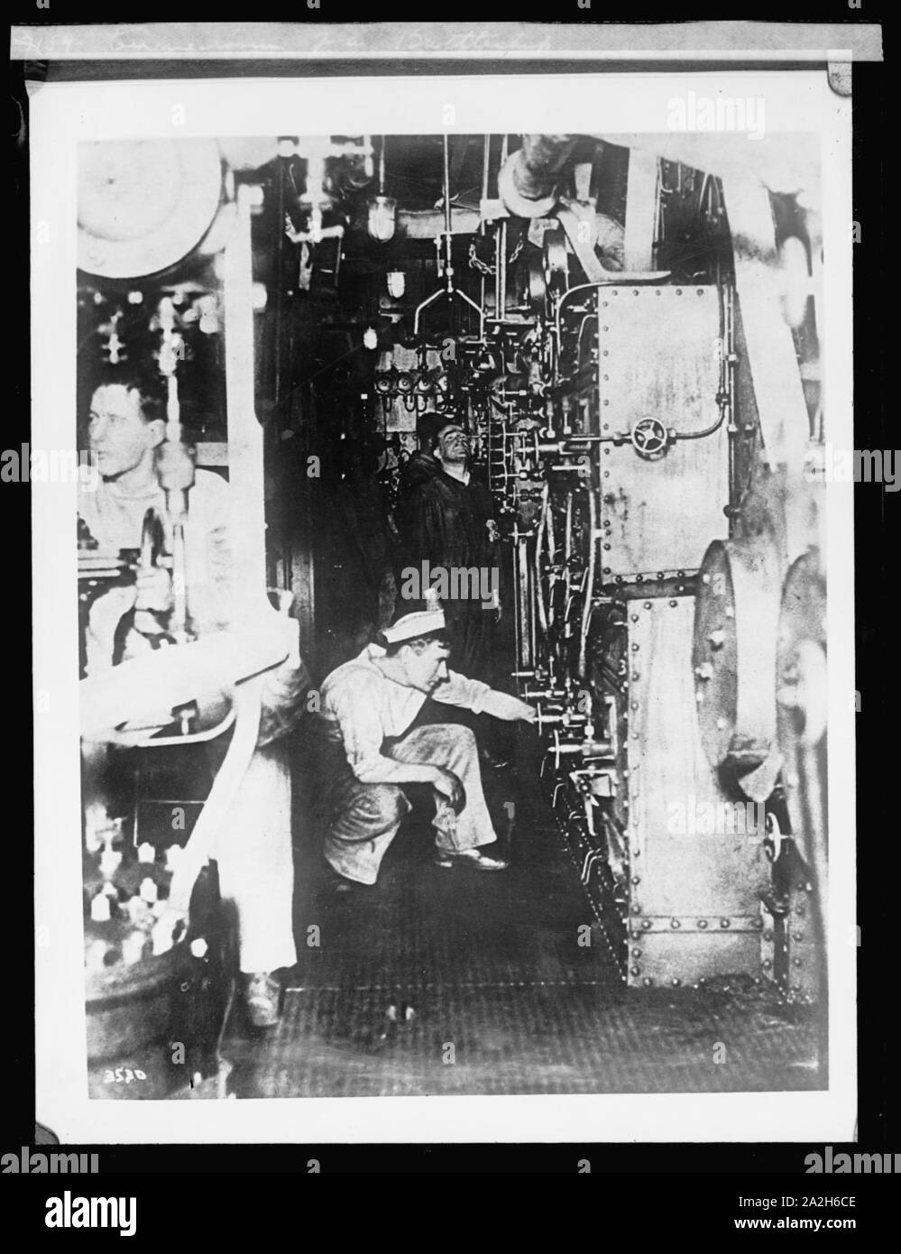 The engine room of the battleship hi-res stock photography and images ...