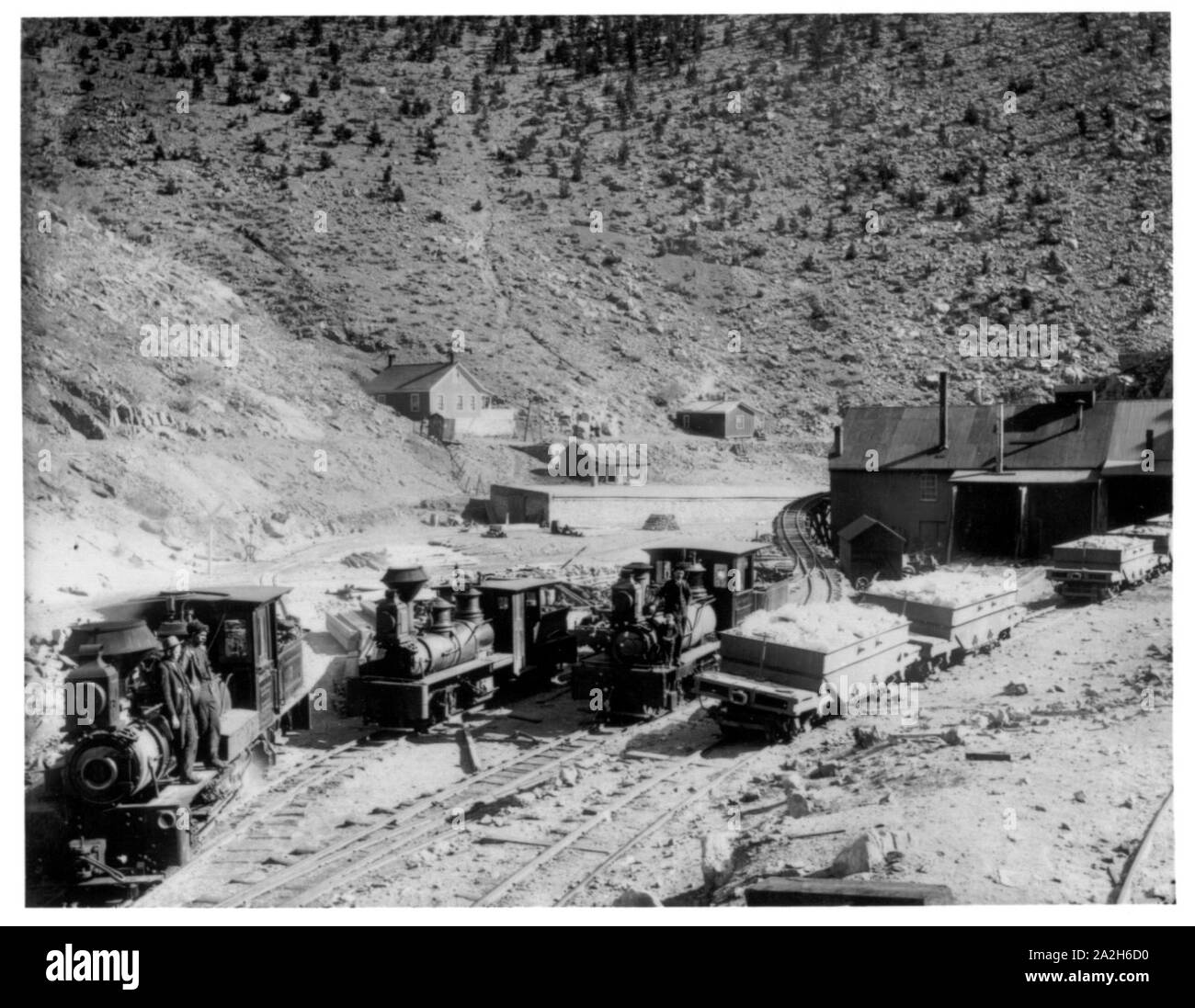 Engine House of Gilpin Tramway Stock Photo - Alamy