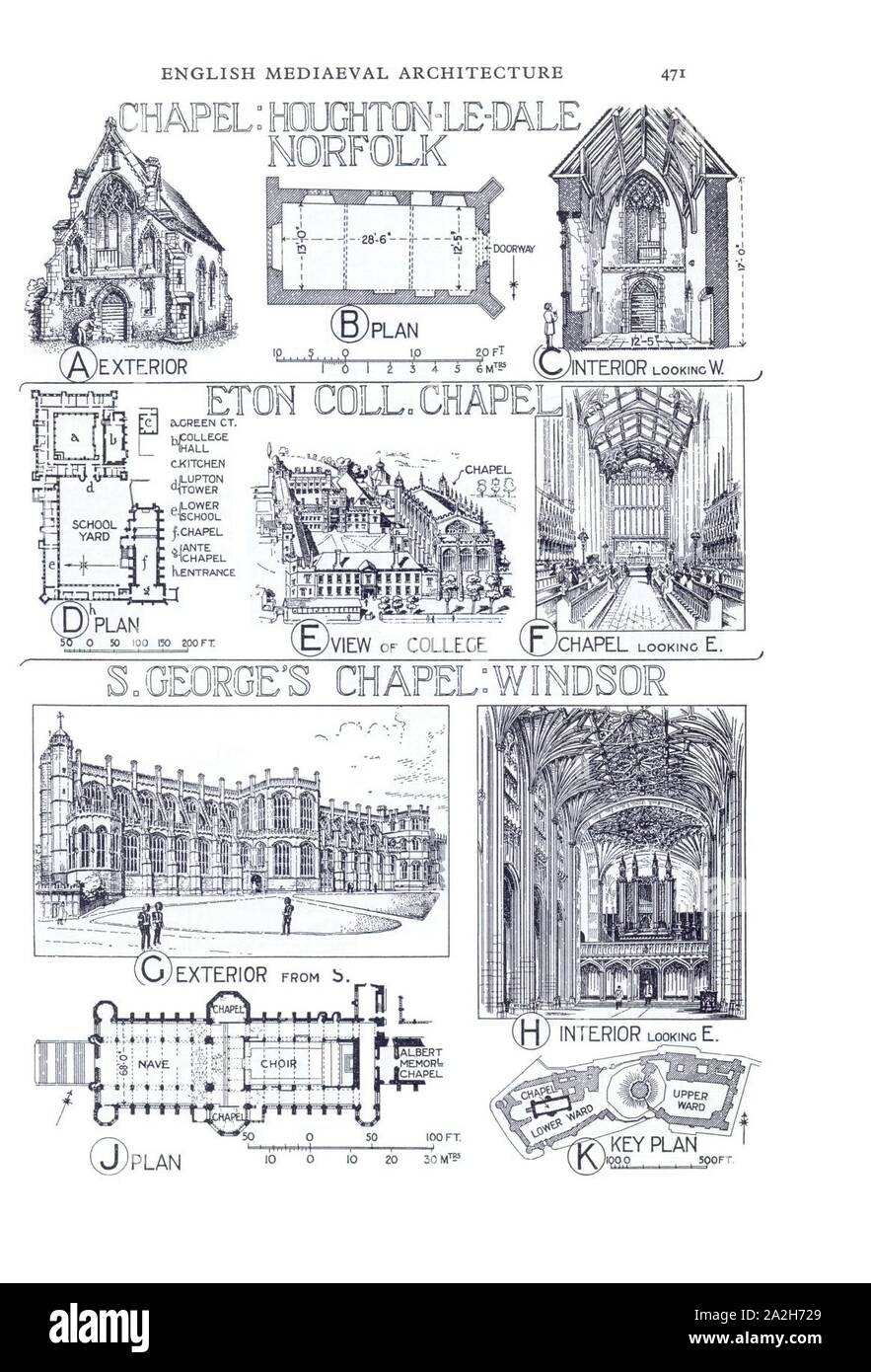 Gothic chapels hi-res stock photography and images - Alamy