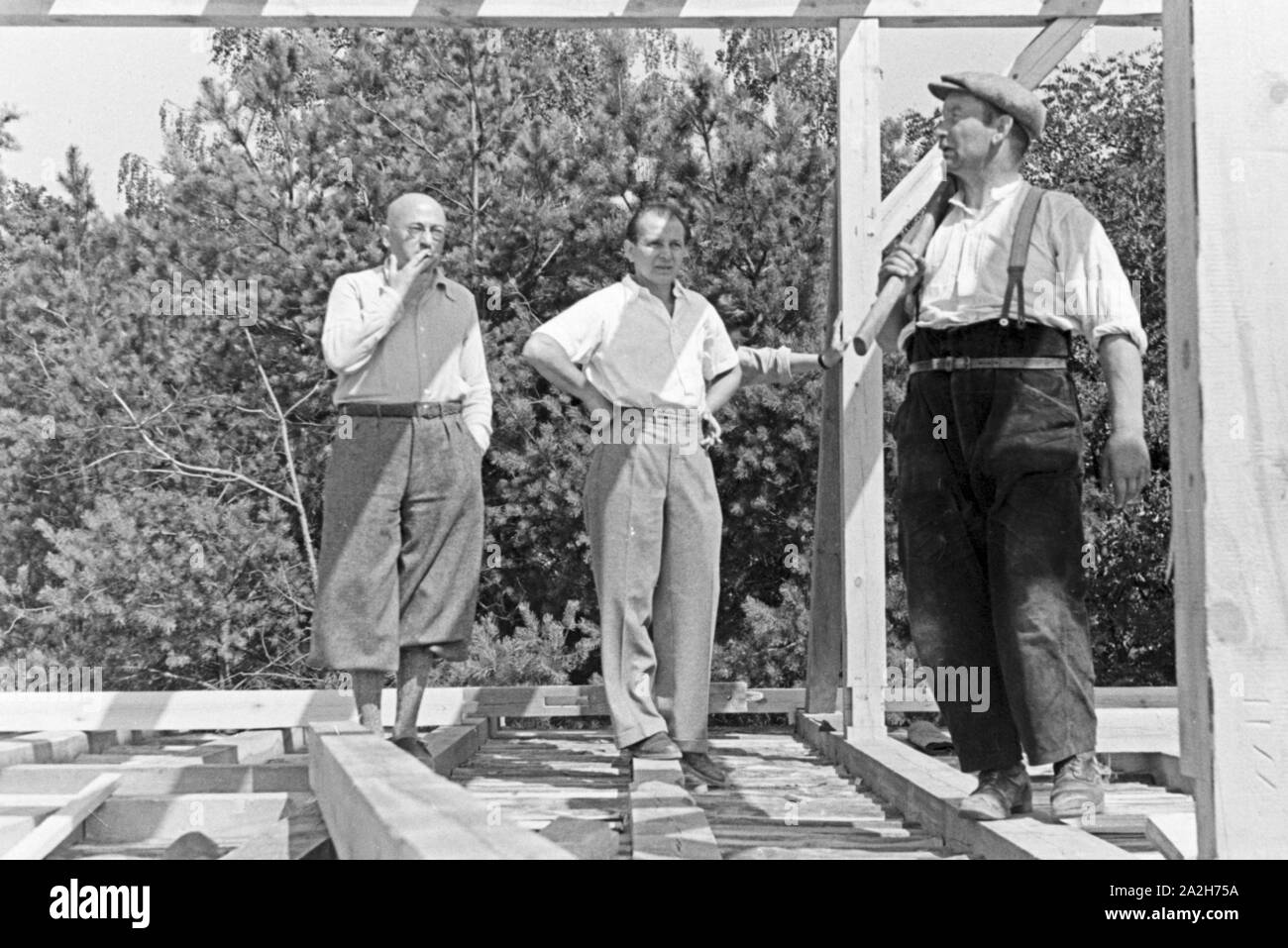 Alltagsszenen einer Stuttgarter Familie, Deutsches Reich 1930er Jahre ...