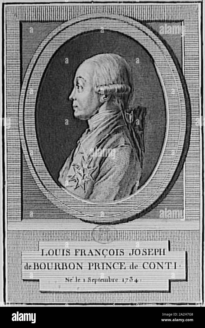 Louis francois de bourbon Black and White Stock Photos & Images - Alamy