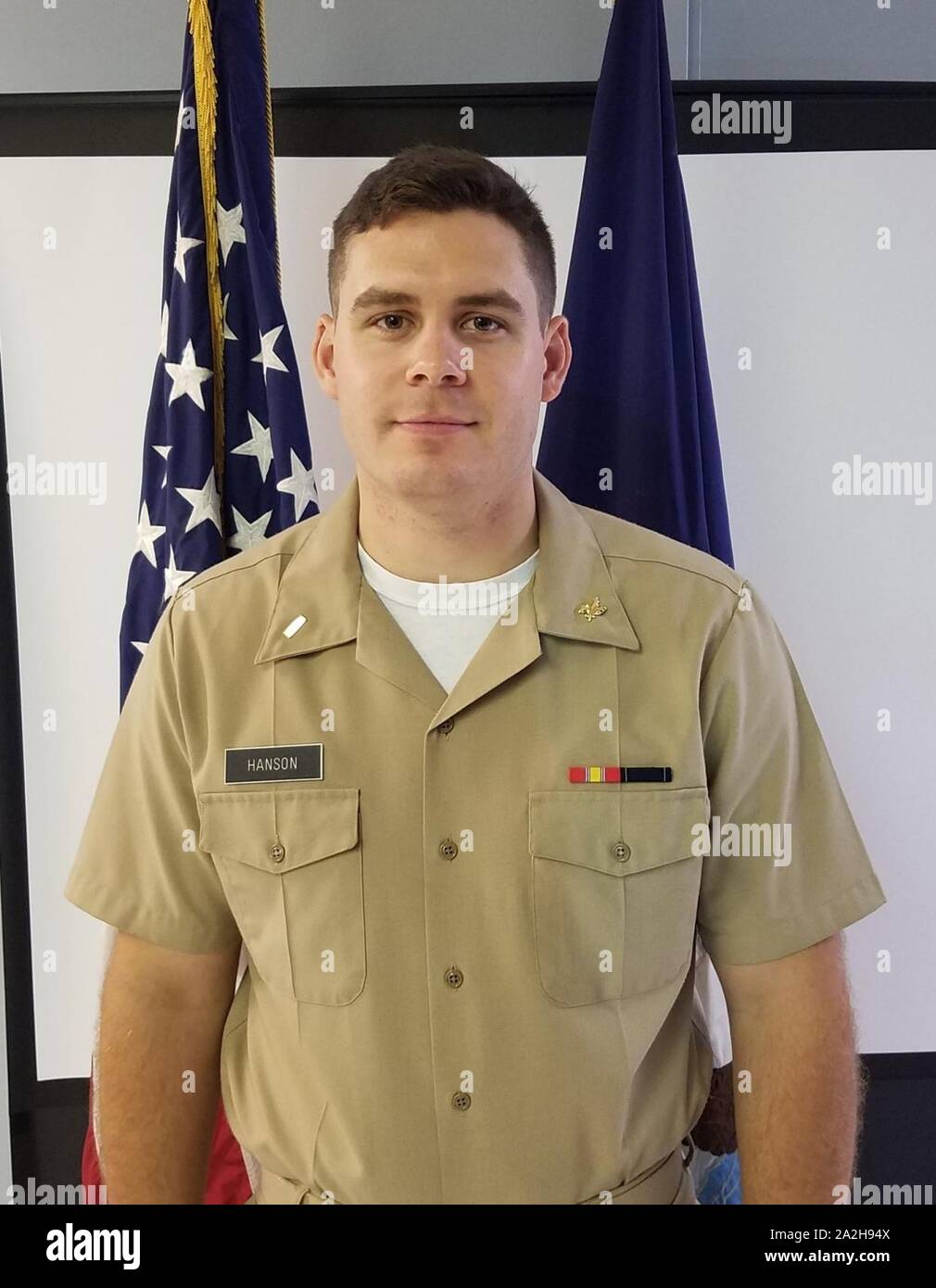 ENS Kent Hanson, USN Stock Photo - Alamy