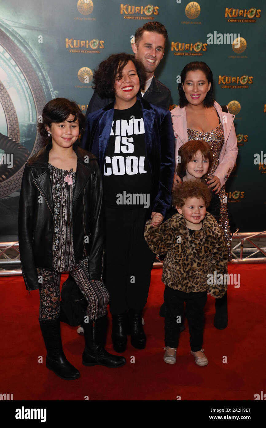 Sydney, Australia. 2nd October 2019. Celebrity red carpet arrivals at ...