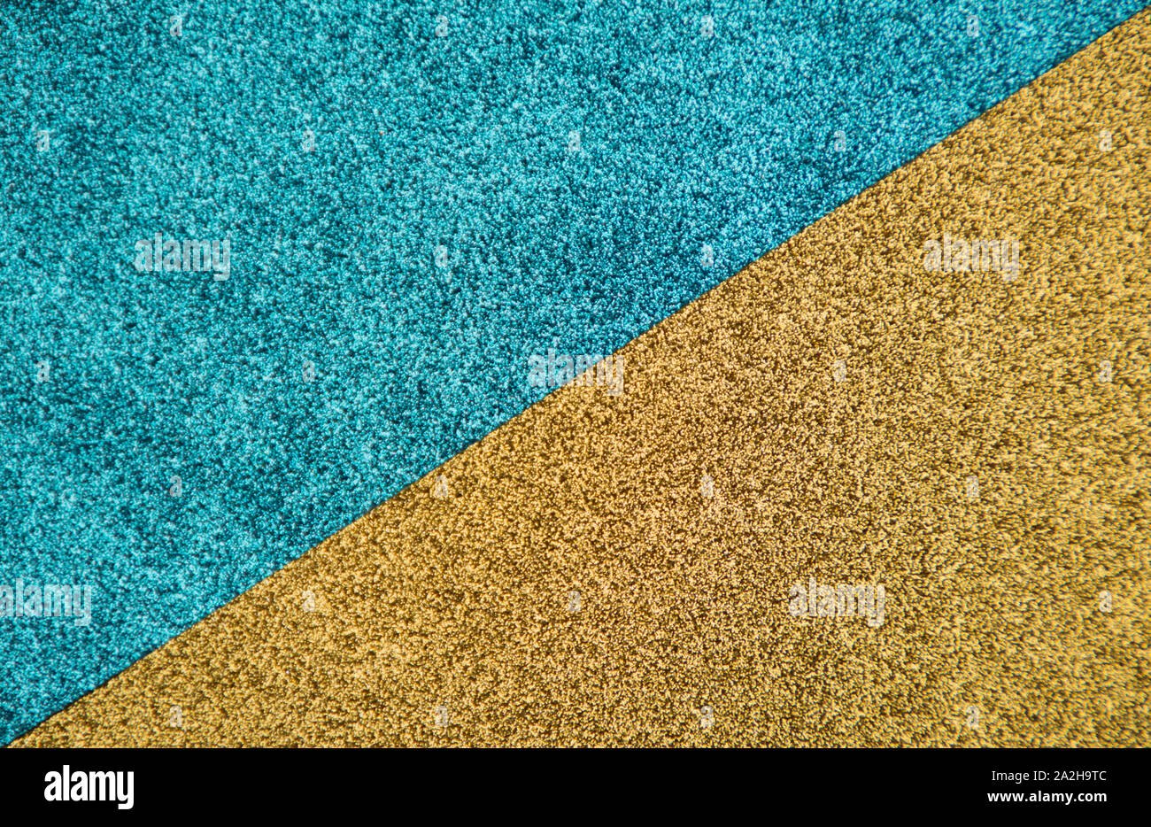 Blue and Gold glitter texture abstract background - shape of the ...