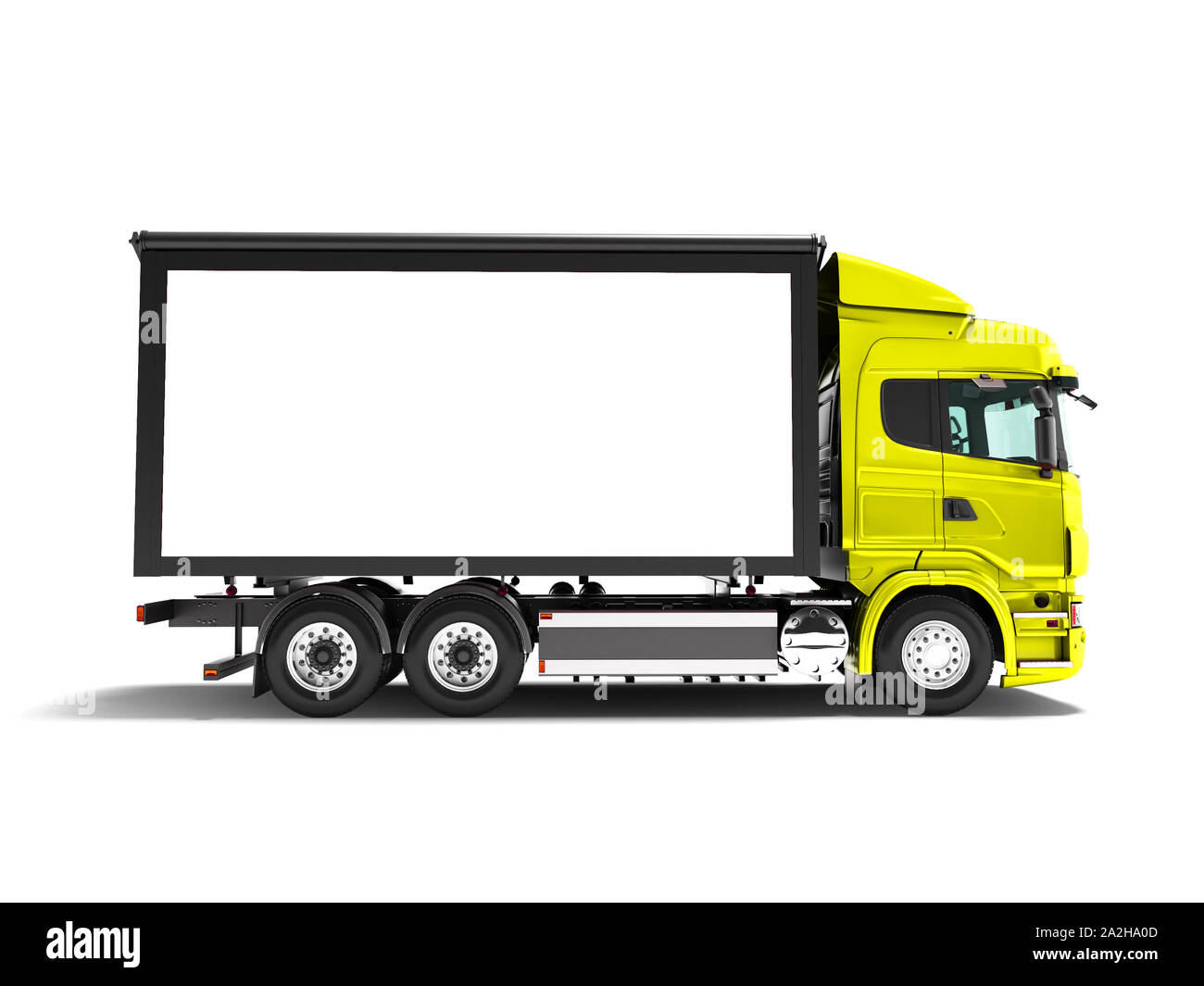 Heavy goods vehicle side view hi-res stock photography and images - Alamy