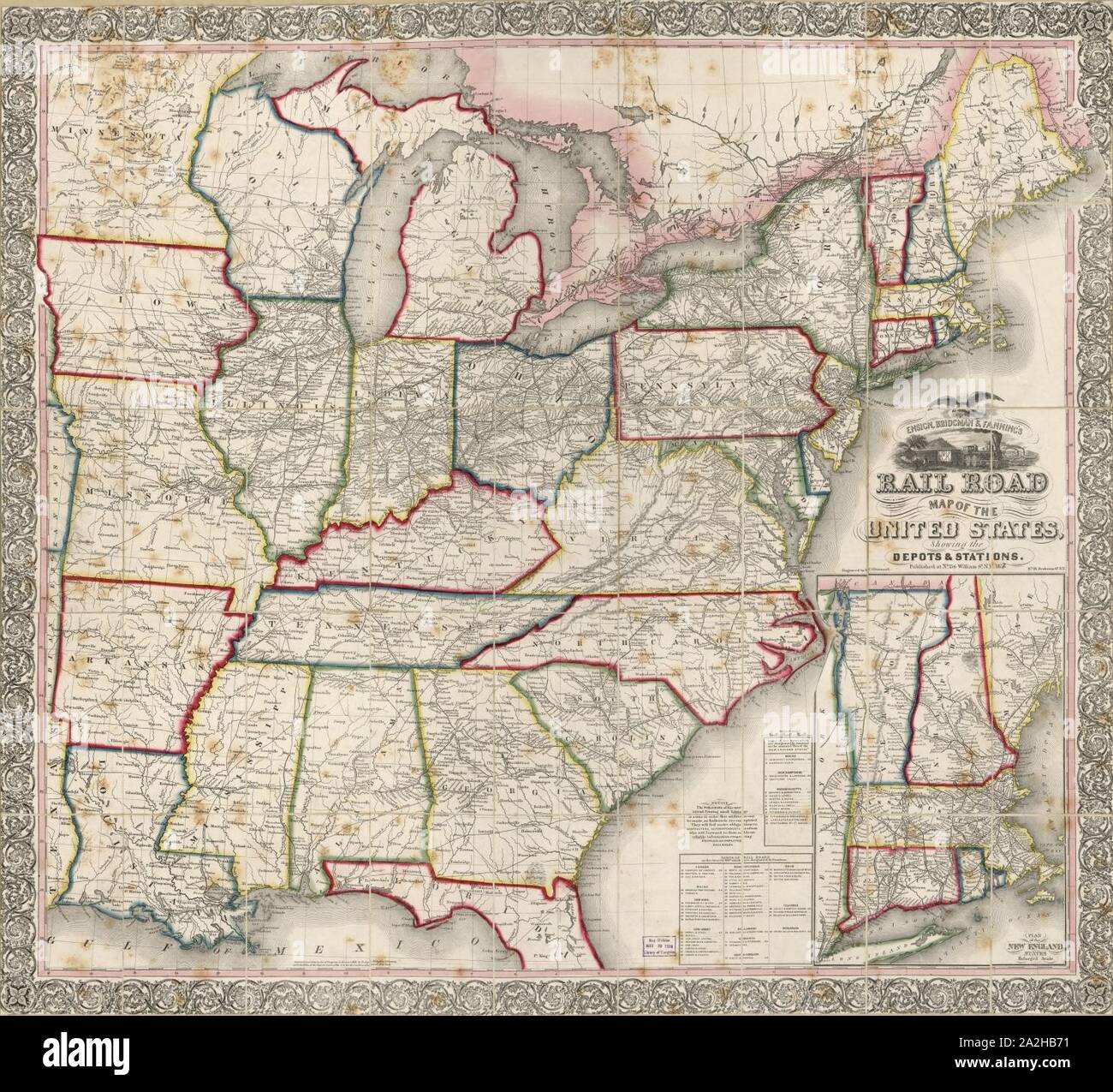 Rail map archive hi-res stock photography and images - Alamy
