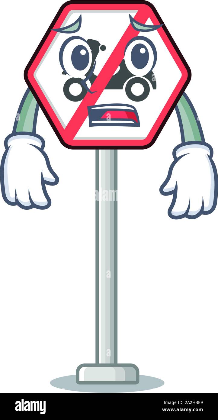 Afraid no motorcycles on the cartoon roadside Stock Vector Image & Art ...