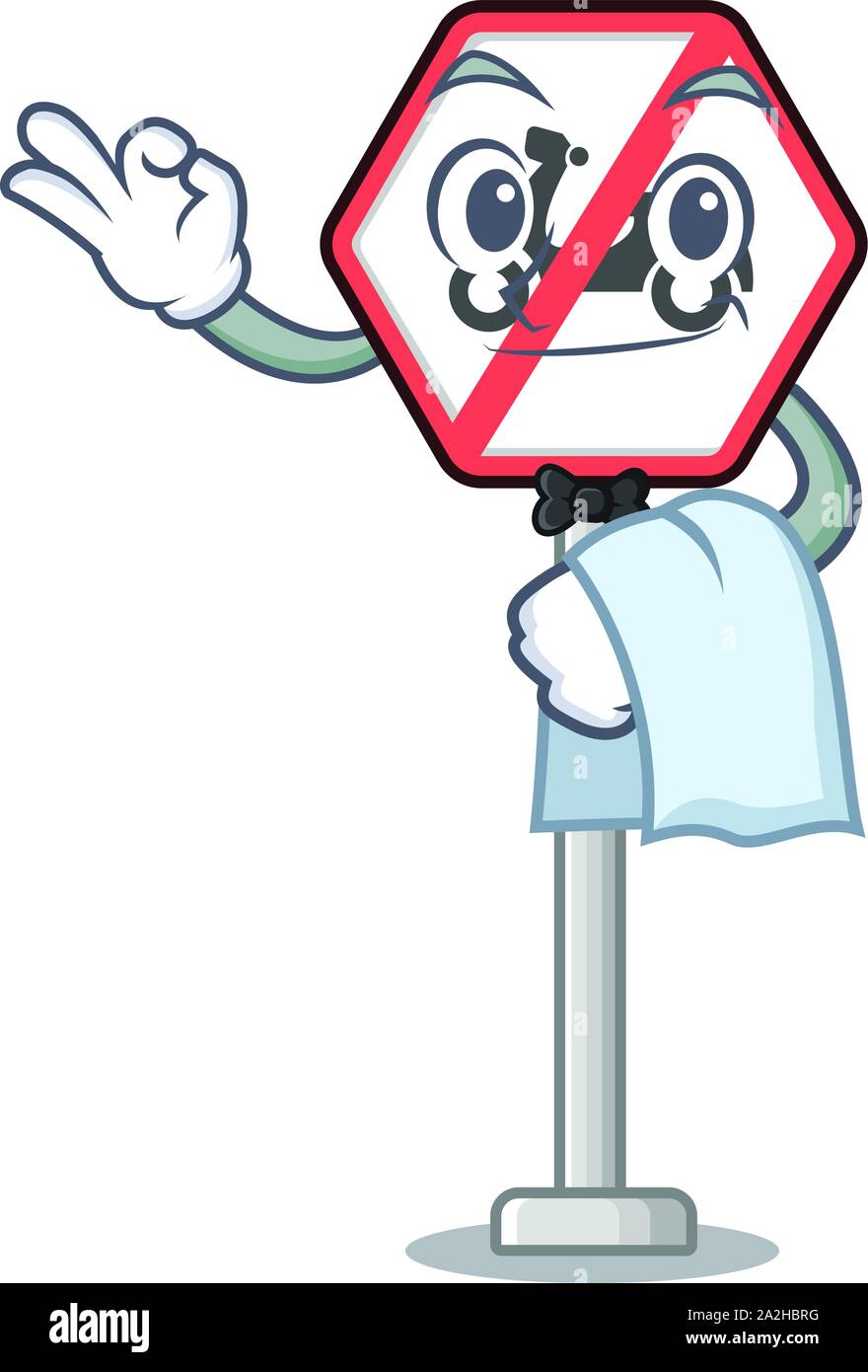 Waiter no motorcycles on the cartoon roadside Stock Vector Image & Art ...