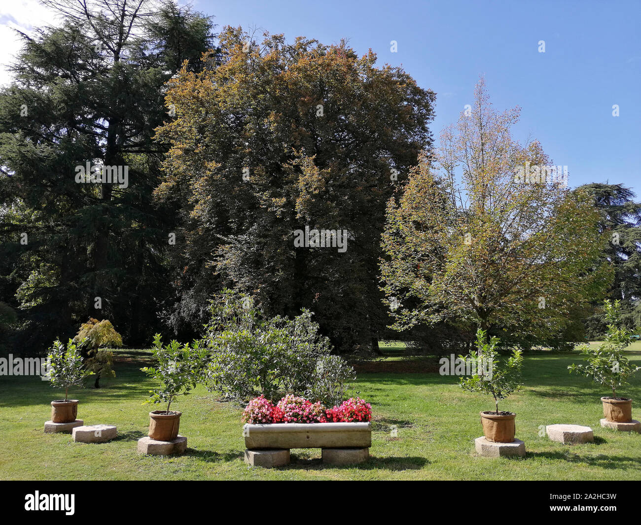 Italy, Cuggiono, Villa Annoni Stock Photo - Alamy