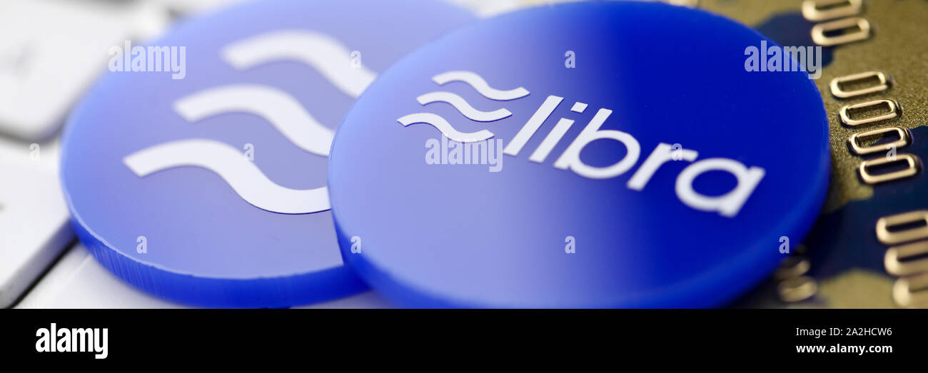 Libra new facebook crypto coin hi-res stock photography and images - Alamy