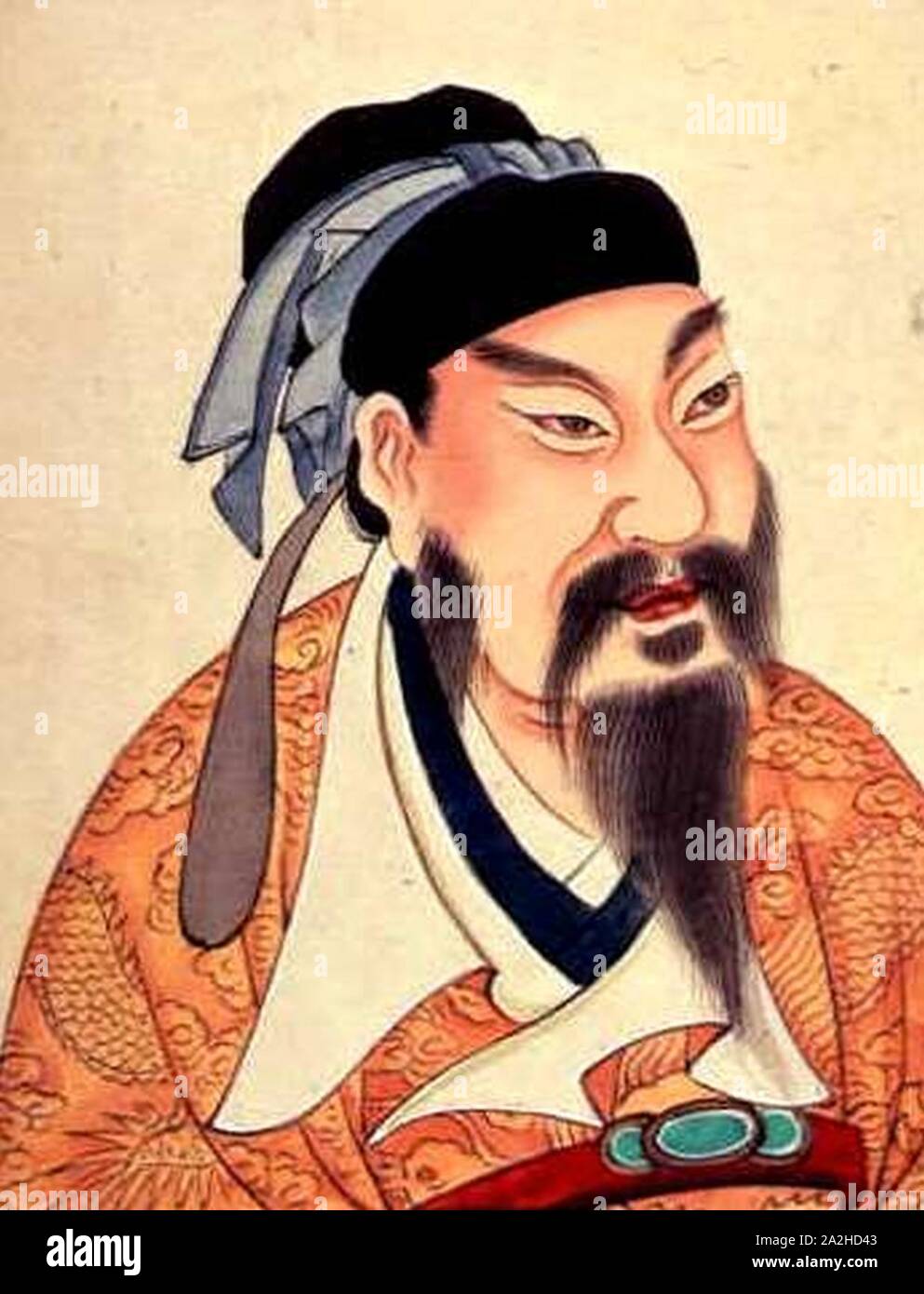Emperor Wen of sui Stock Photo - Alamy